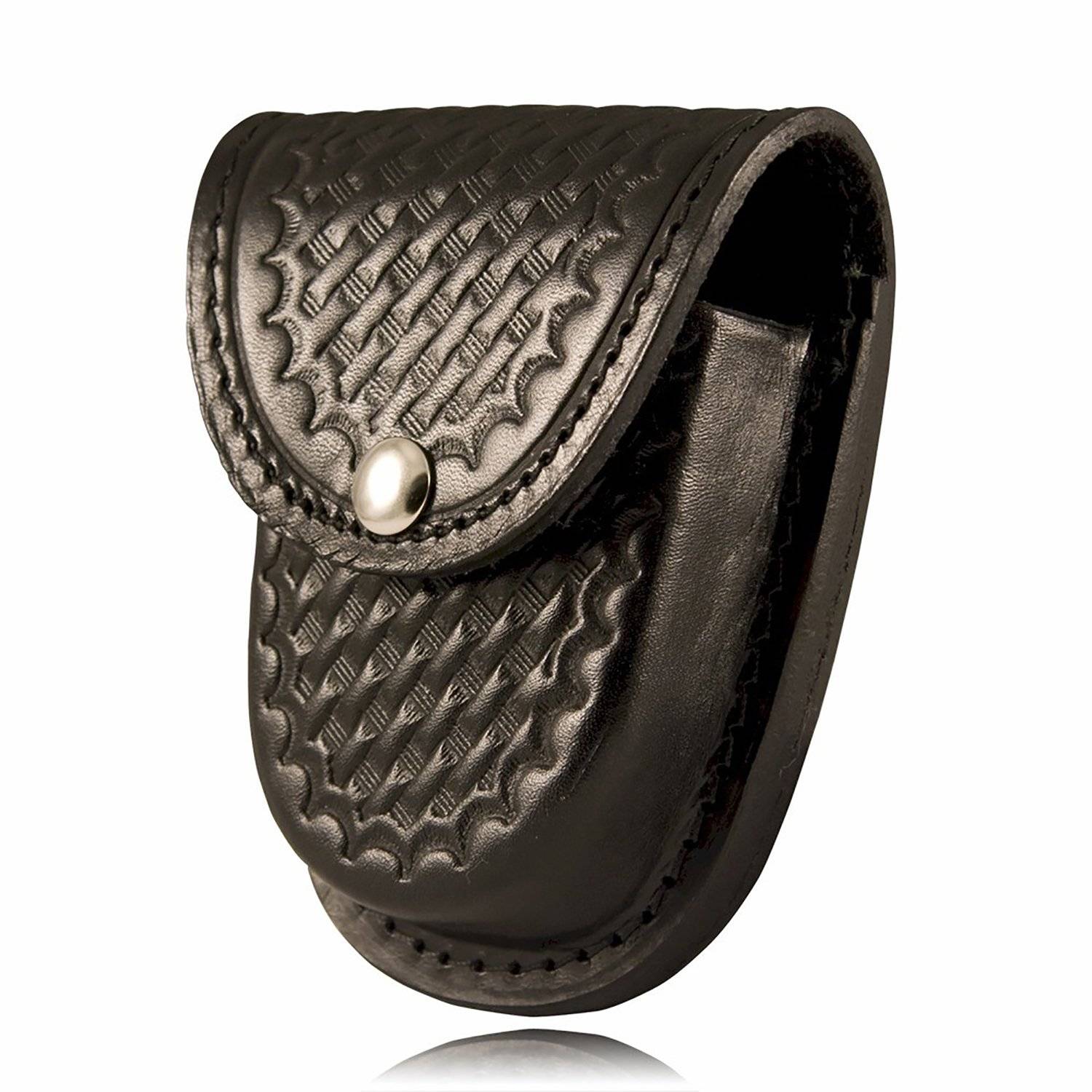 Boston Leather Handcuff Case Round Bottom