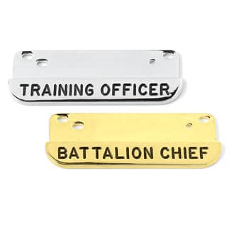 Blackinton Nameplate Attachment Bar