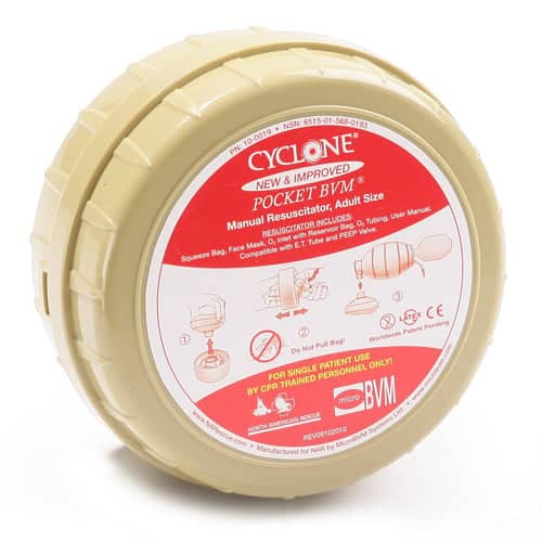 North American Rescue Cyclone Bag Valve Mask