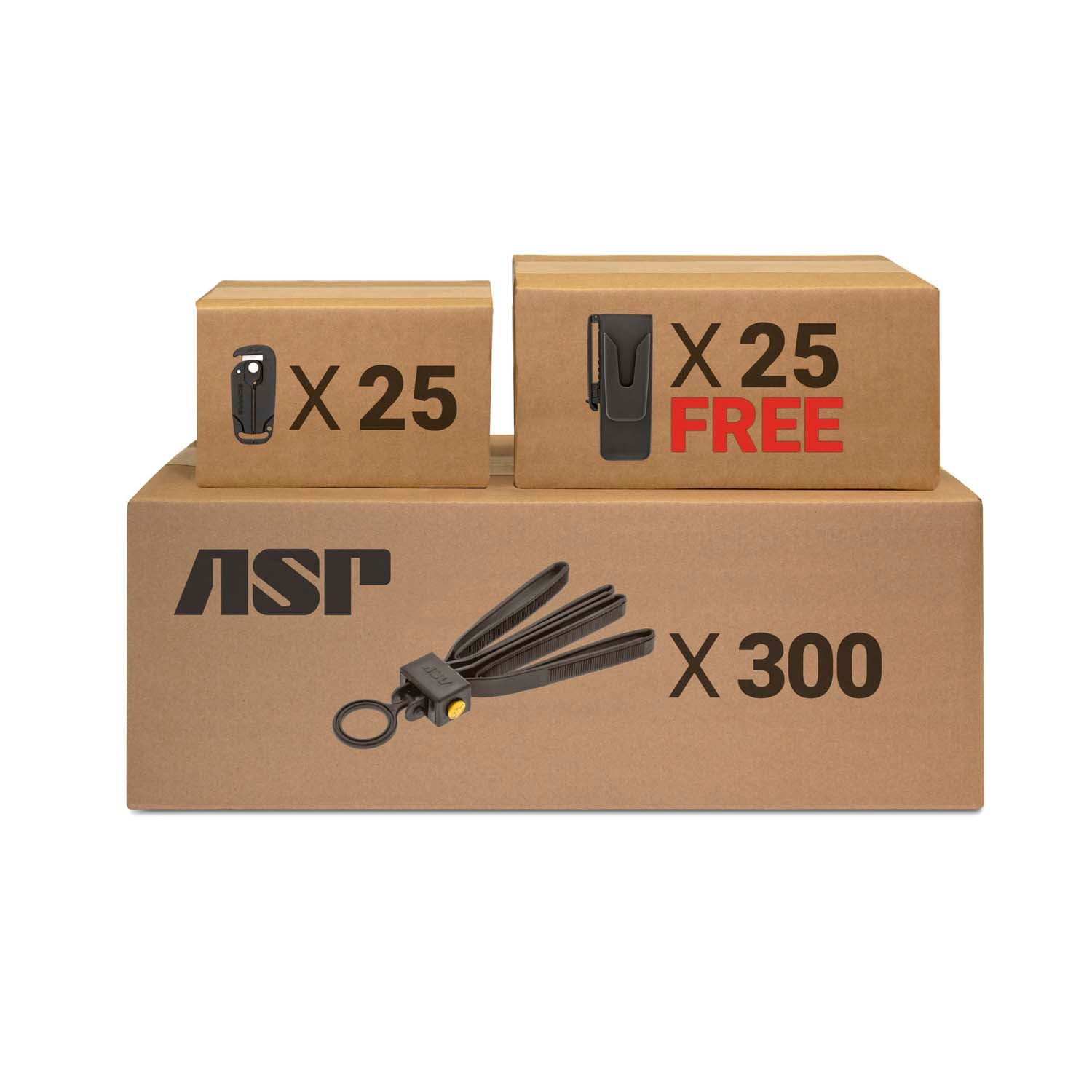 ASP Tri-Fold Agency Restraints Set | Flex Cuffs