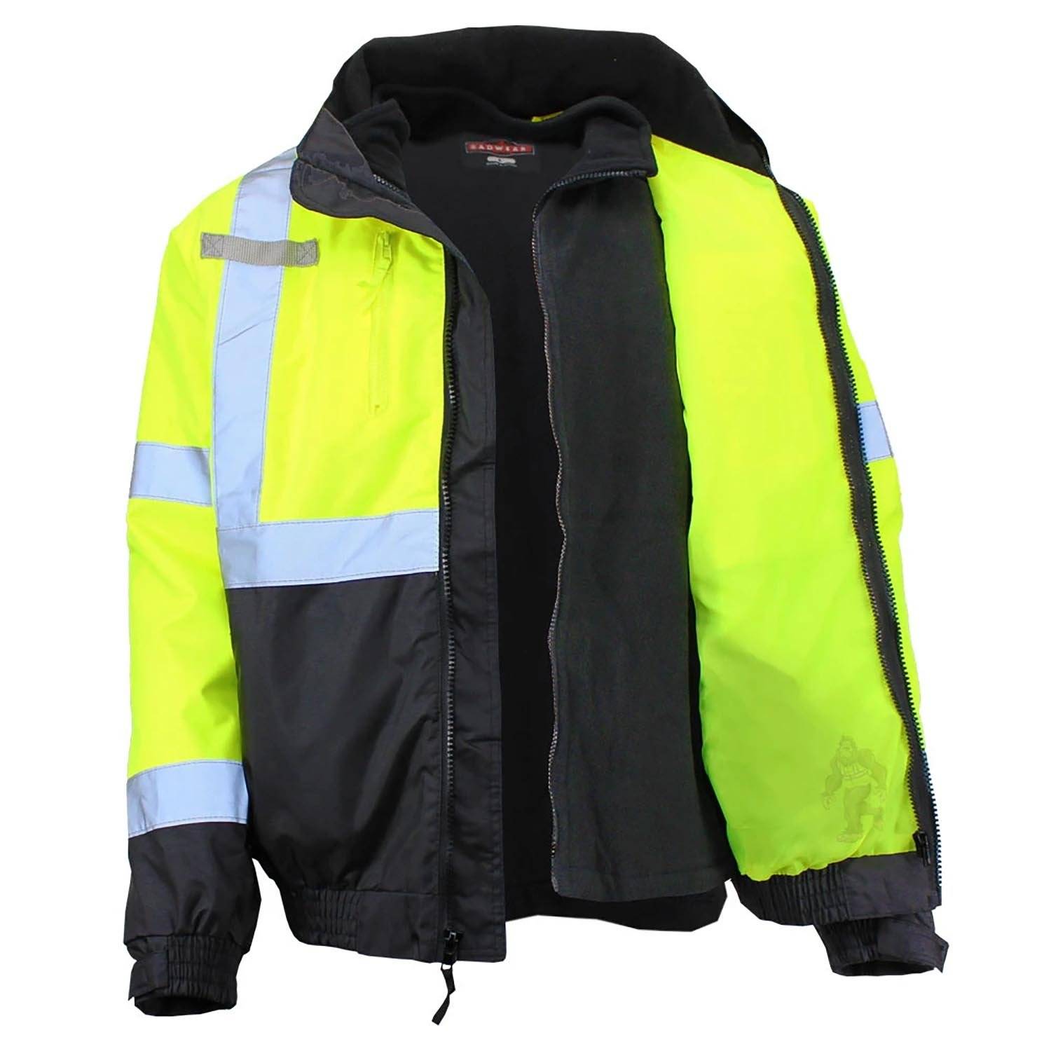 Radians Three-In-One Deluxe High Visibility Bomber Jacket