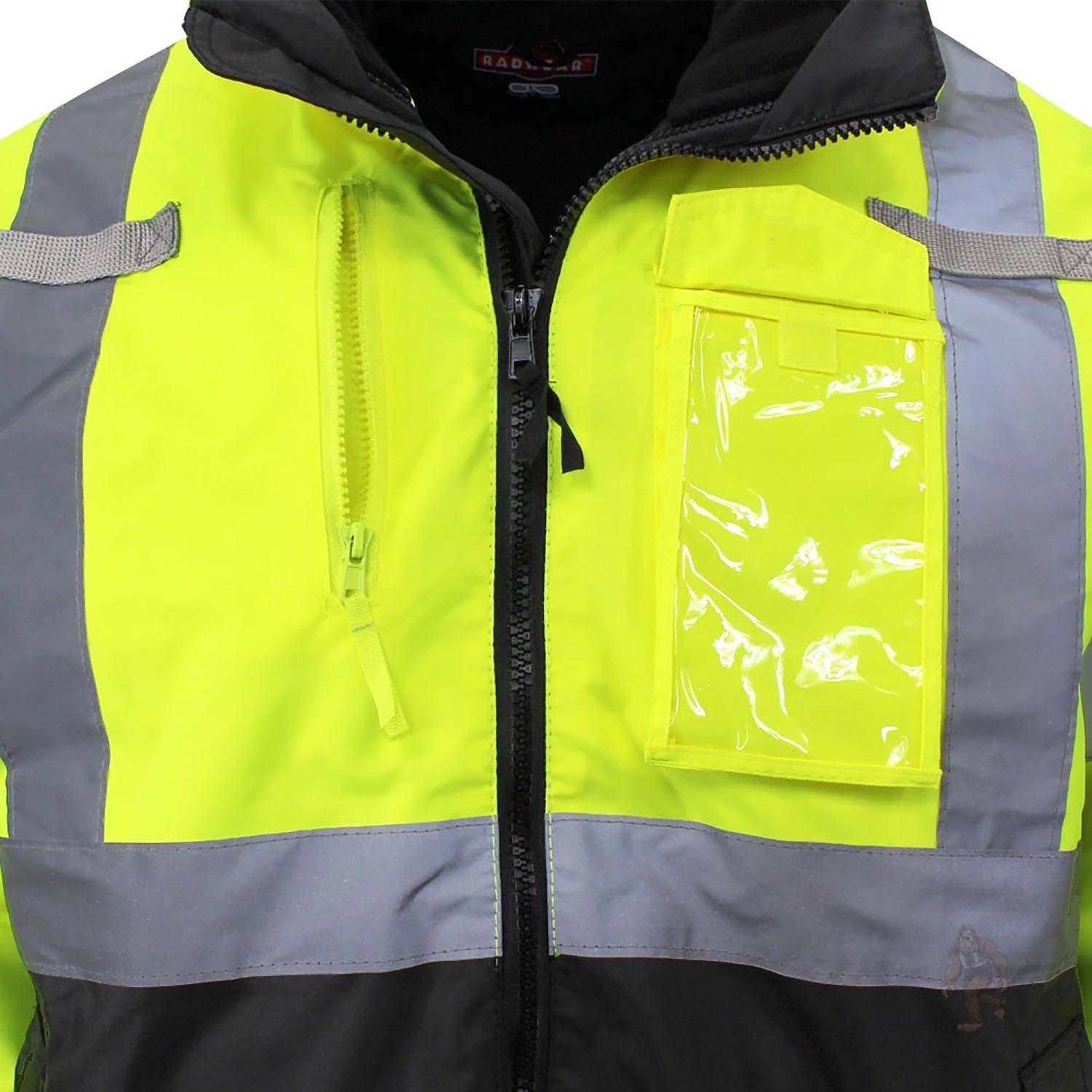 Radians Three-In-One Deluxe High Visibility Bomber Jacket
