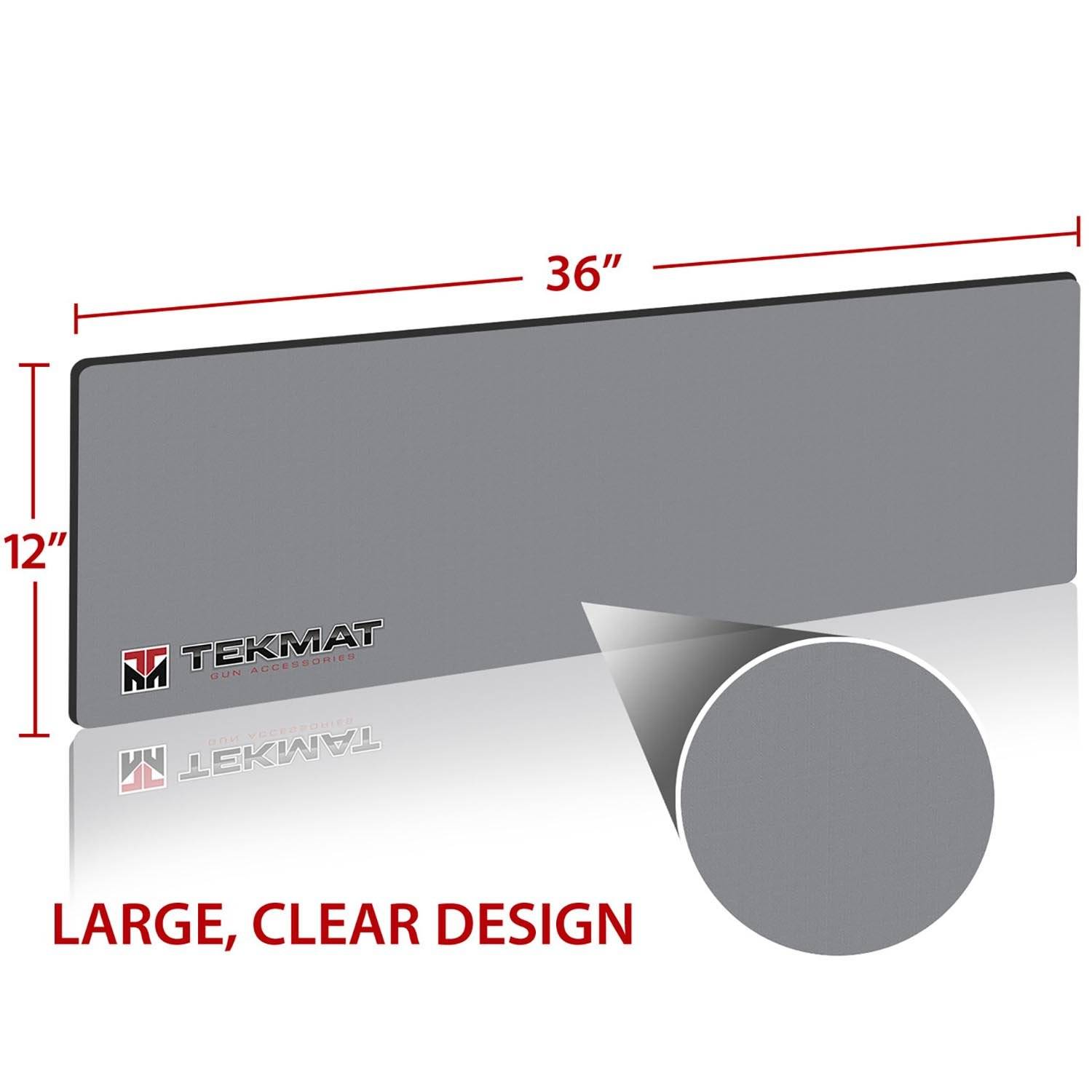 TekMat Gray Logo Gun Cleaning Mat 36" | Galls