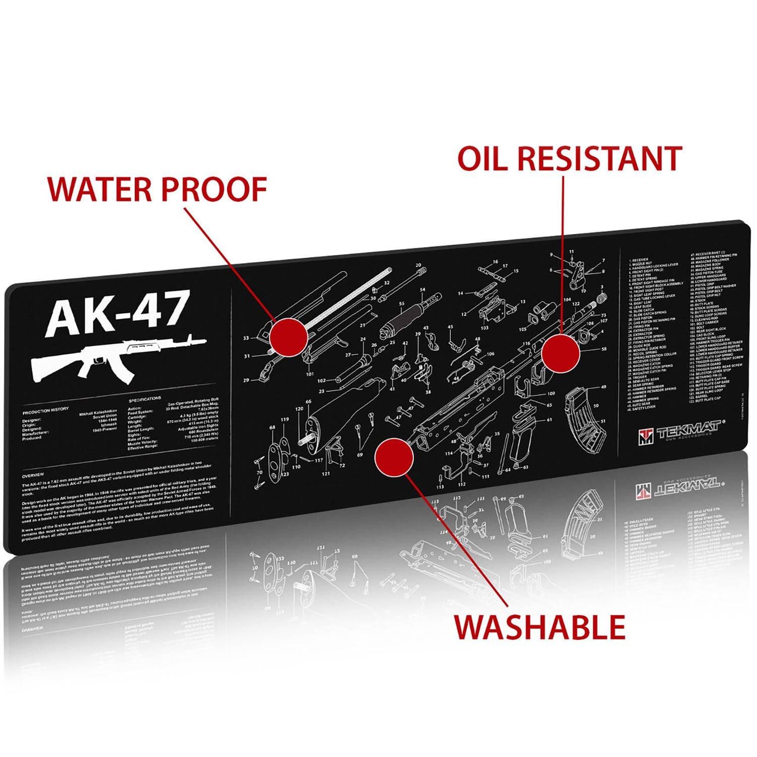 TekMat AK-47 Gun Cleaning Mat 36" | Galls