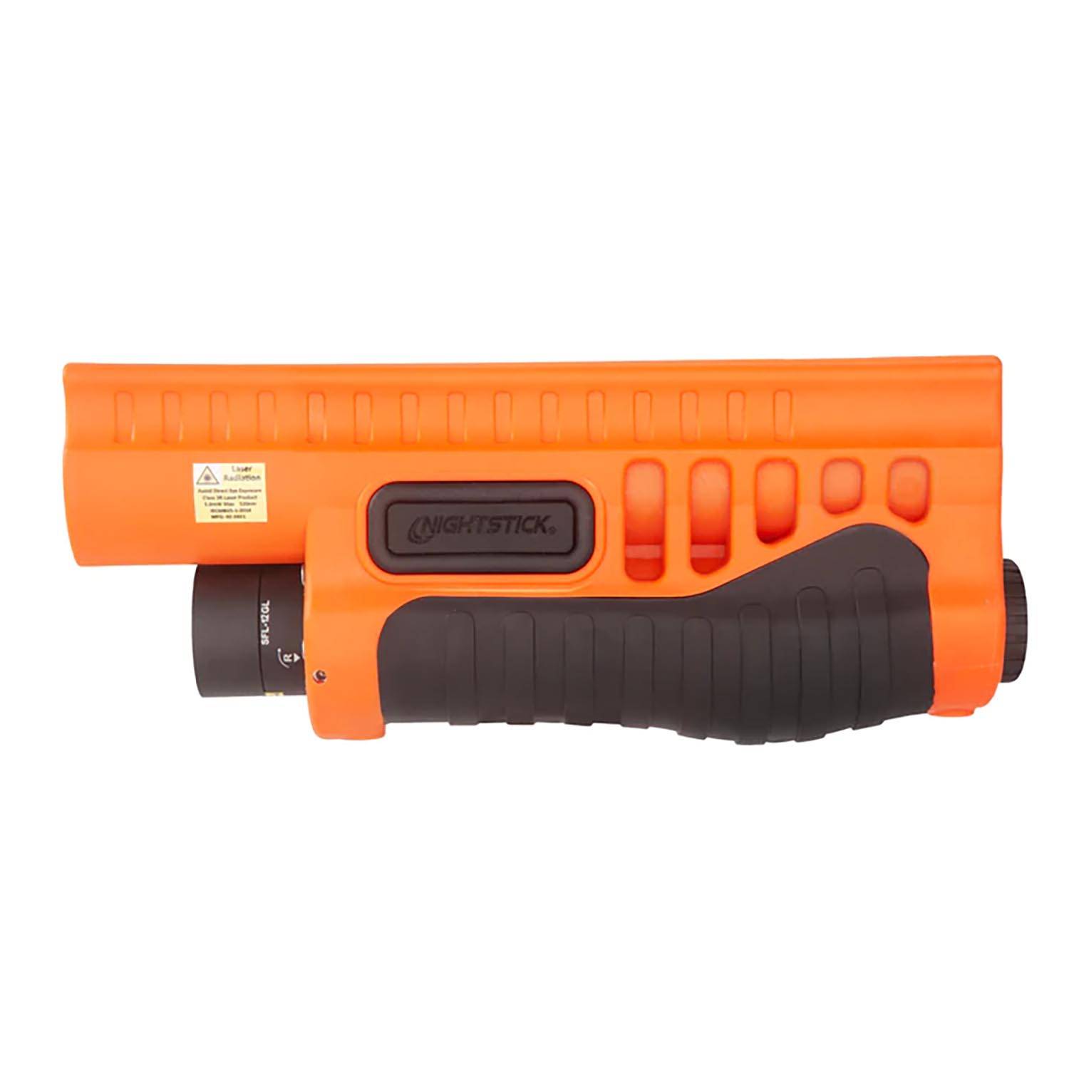 Nightstick Shotgun Forend Weapon Light with Green Laser