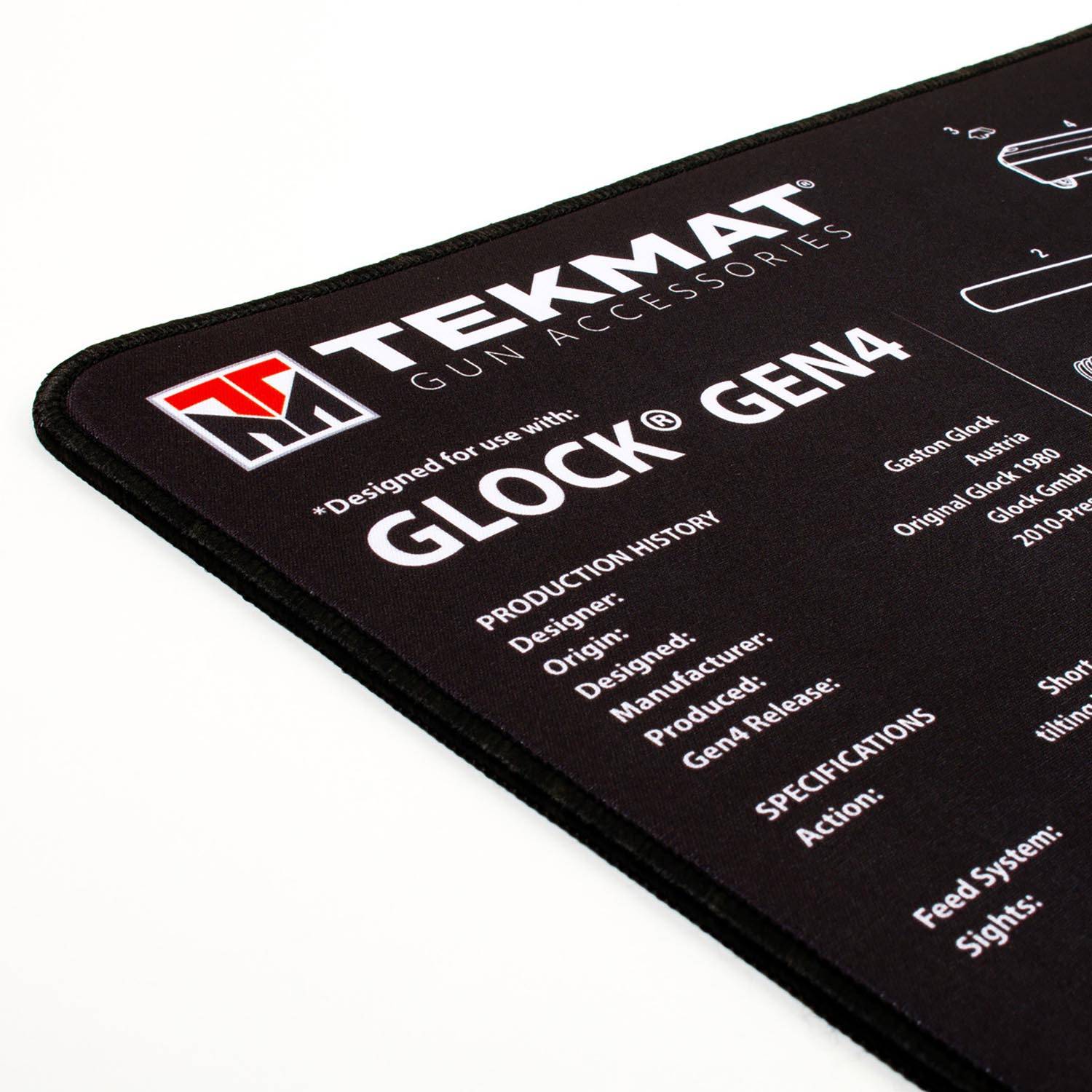 Tekmat Ultra Glock G4 Gun Cleaning Mat 20" | Galls