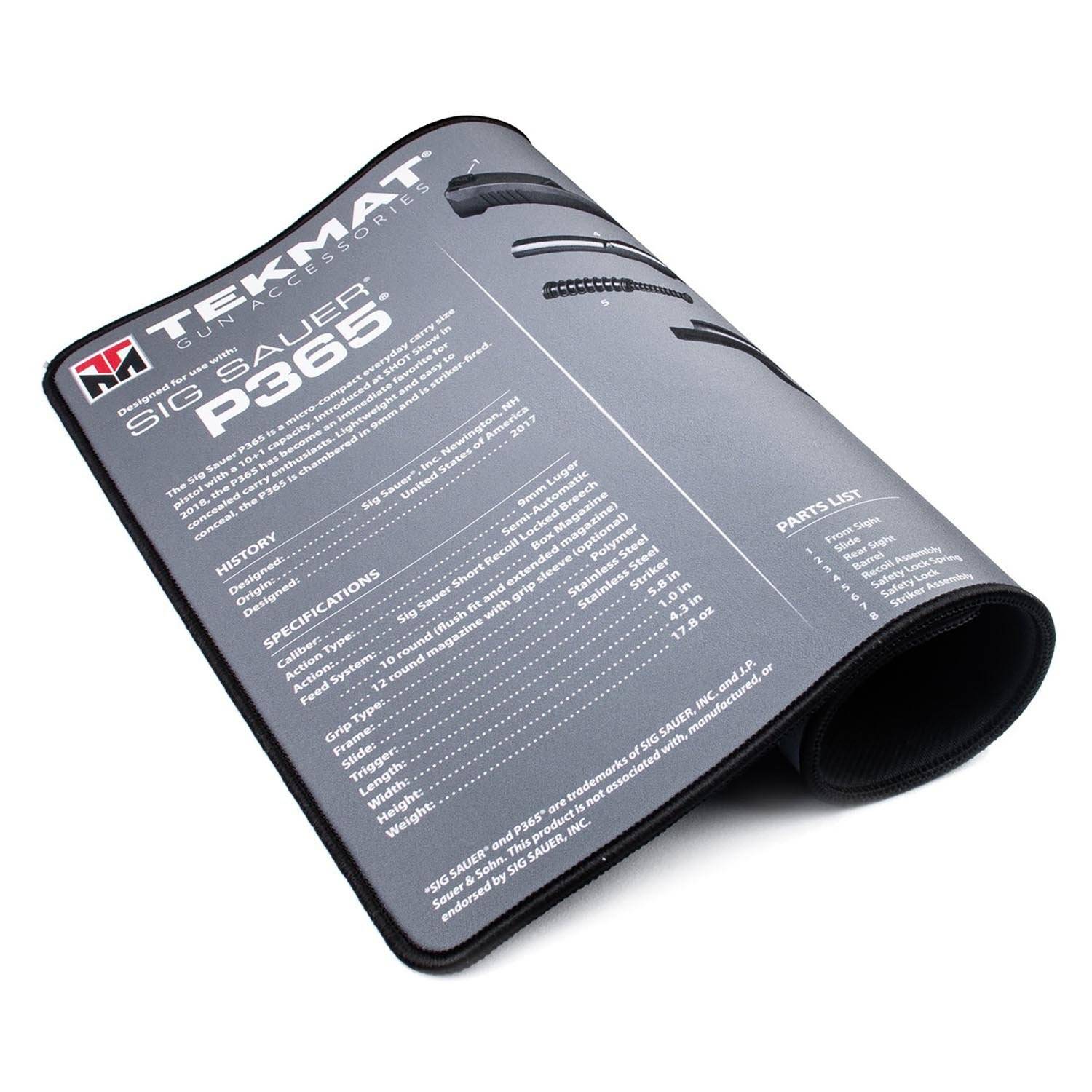 TekMat Sig Sauer P365 Ultra Premium Gun Cleaning Mat | Galls