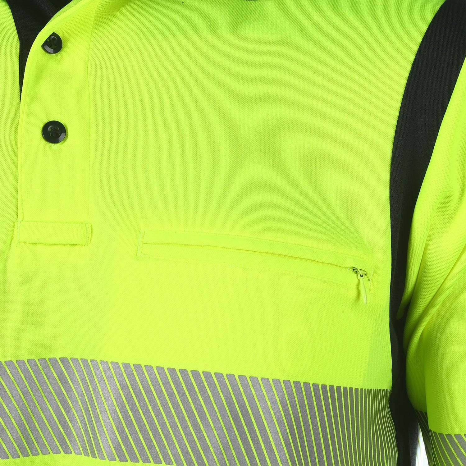Elbeco UFX Ultra-Light Long Sleeve Hi Vis Polo