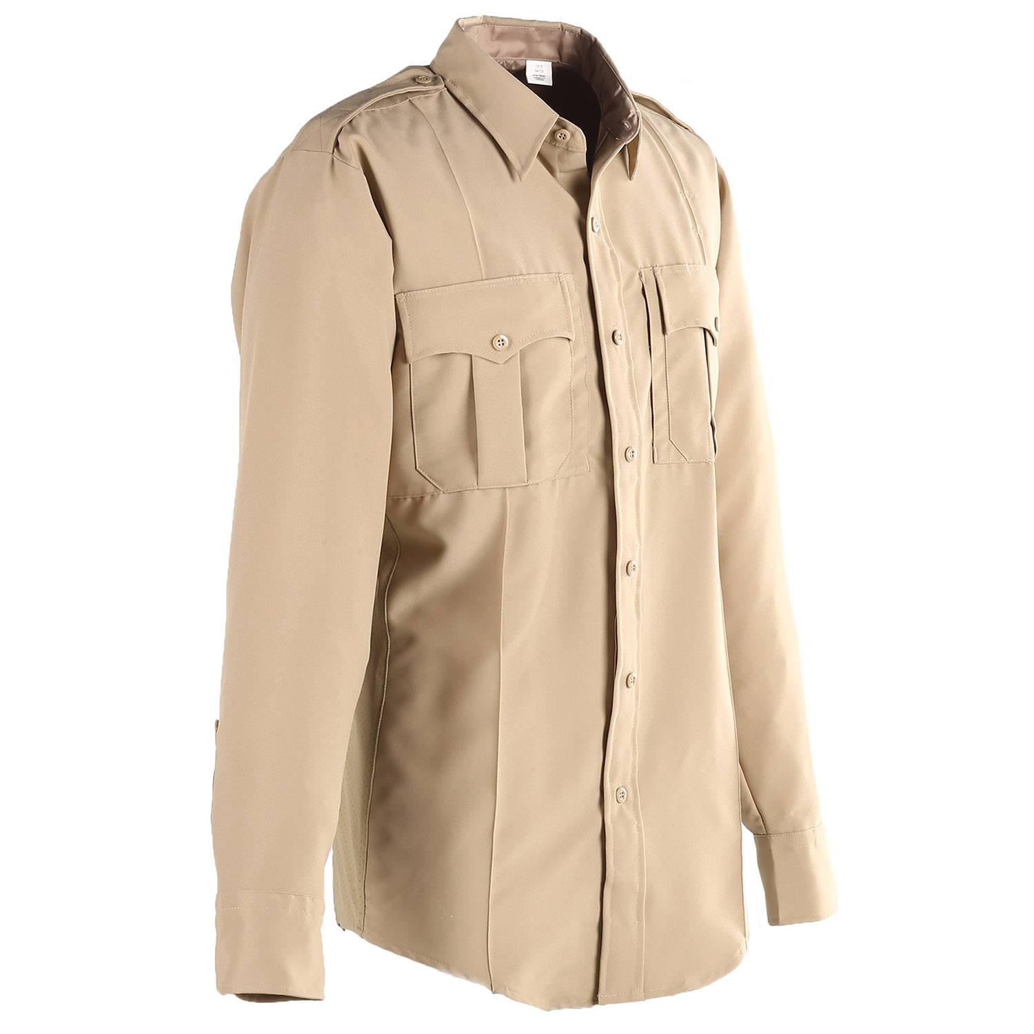 Flying Cross Power Stretch Polyester Long Sleeve Duty Shirt