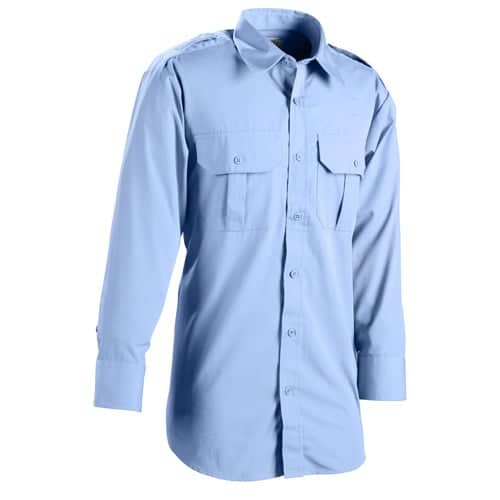 DutyPro Long Sleeve Poly Cotton Traditional Style Shirt