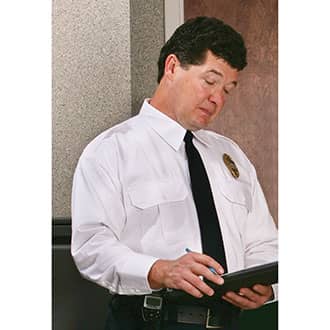 DutyPro Long Sleeve Poly Cotton Traditional Style Shirt