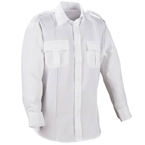 DutyPro Long Sleeve Poly Cotton Military Style Shirt
