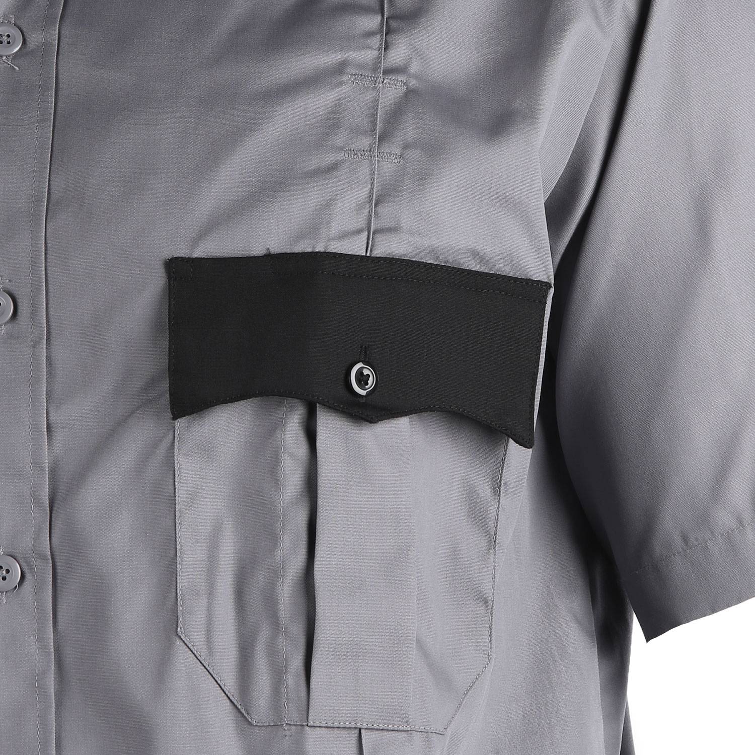 LawPro Two Tone Poly Cotton Short Sleeve Shirt