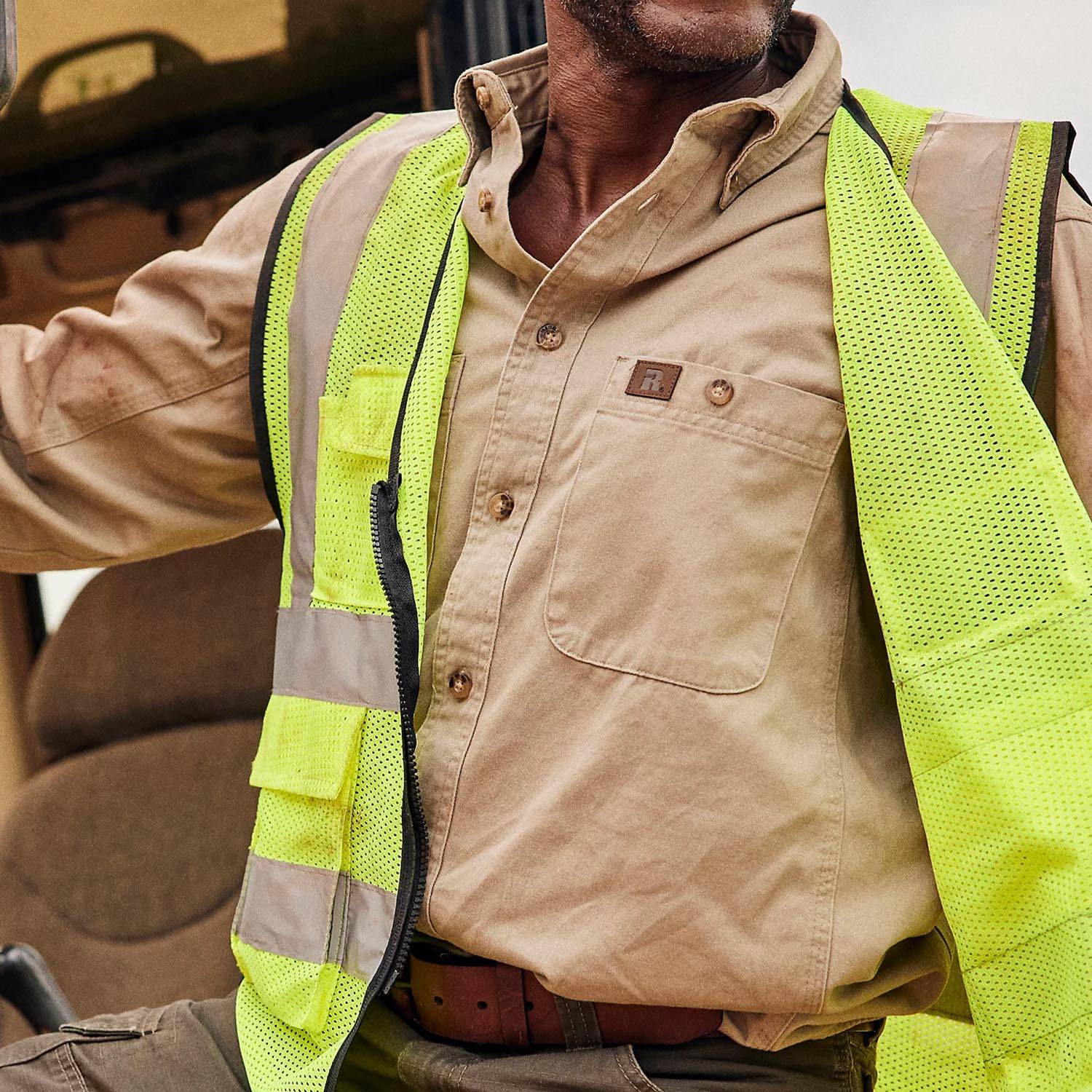 Wrangler Men's Riggs Workwear Twill Long Sleeve Work Shirt