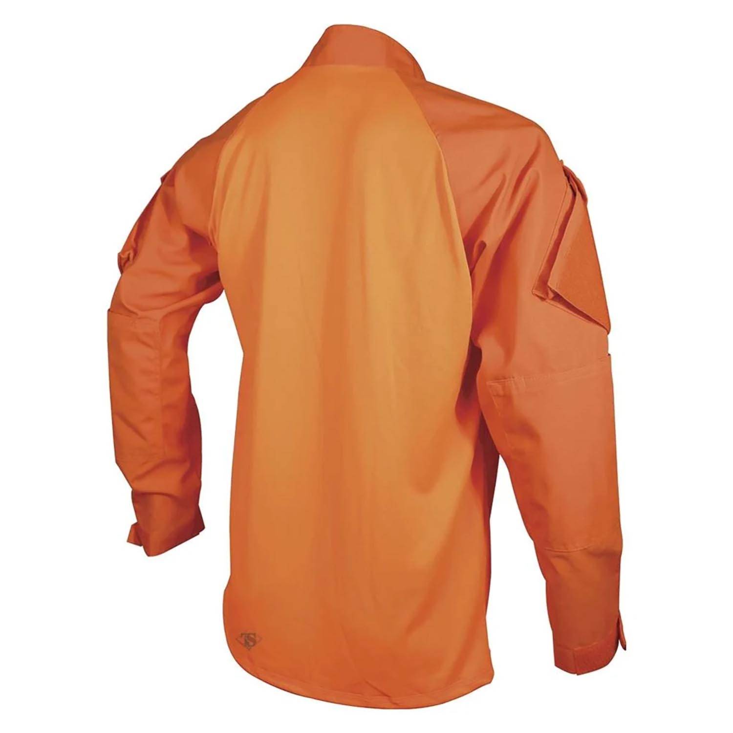 Tru-Spec T.R.U. Hi-Vis Orange 1/4 Zip Combat Shirt | Galls