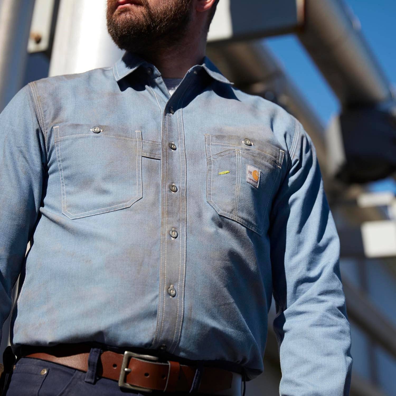 Carhartt Flame-Resistant Force Loose Fit Long-Sleeve Shirt