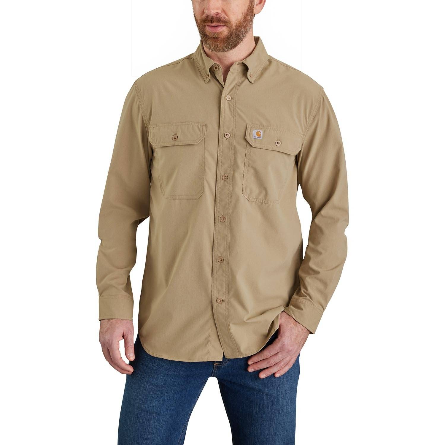 Carhartt Forced Relaxed Fit Lightweight Long-Sleeve Shirt
