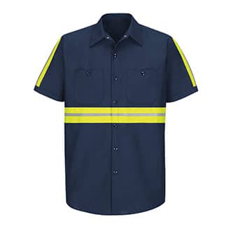 Red Kap Men's Industrial Work Shirt