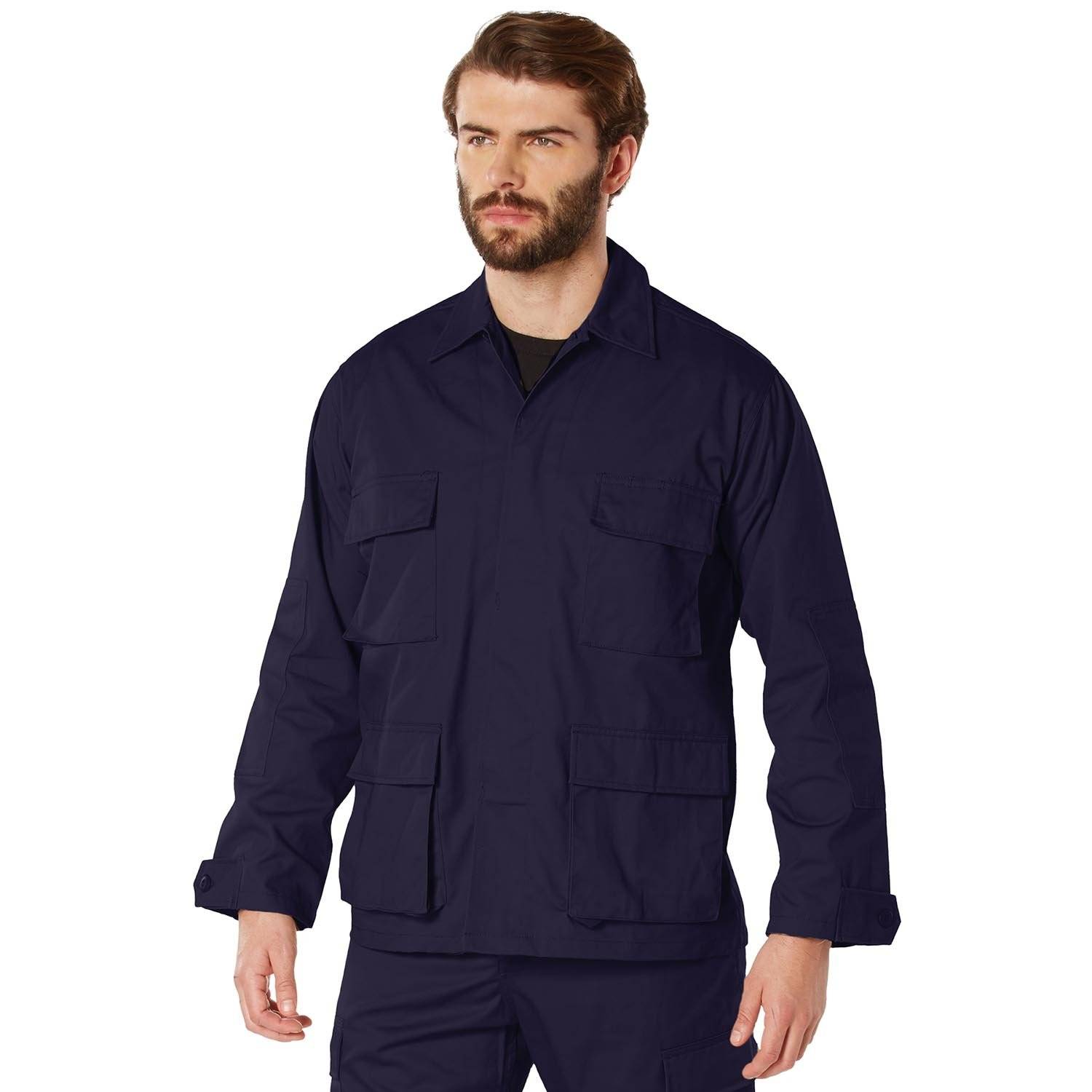 Rothco Twill BDU Shirt in Navy Blue | Galls