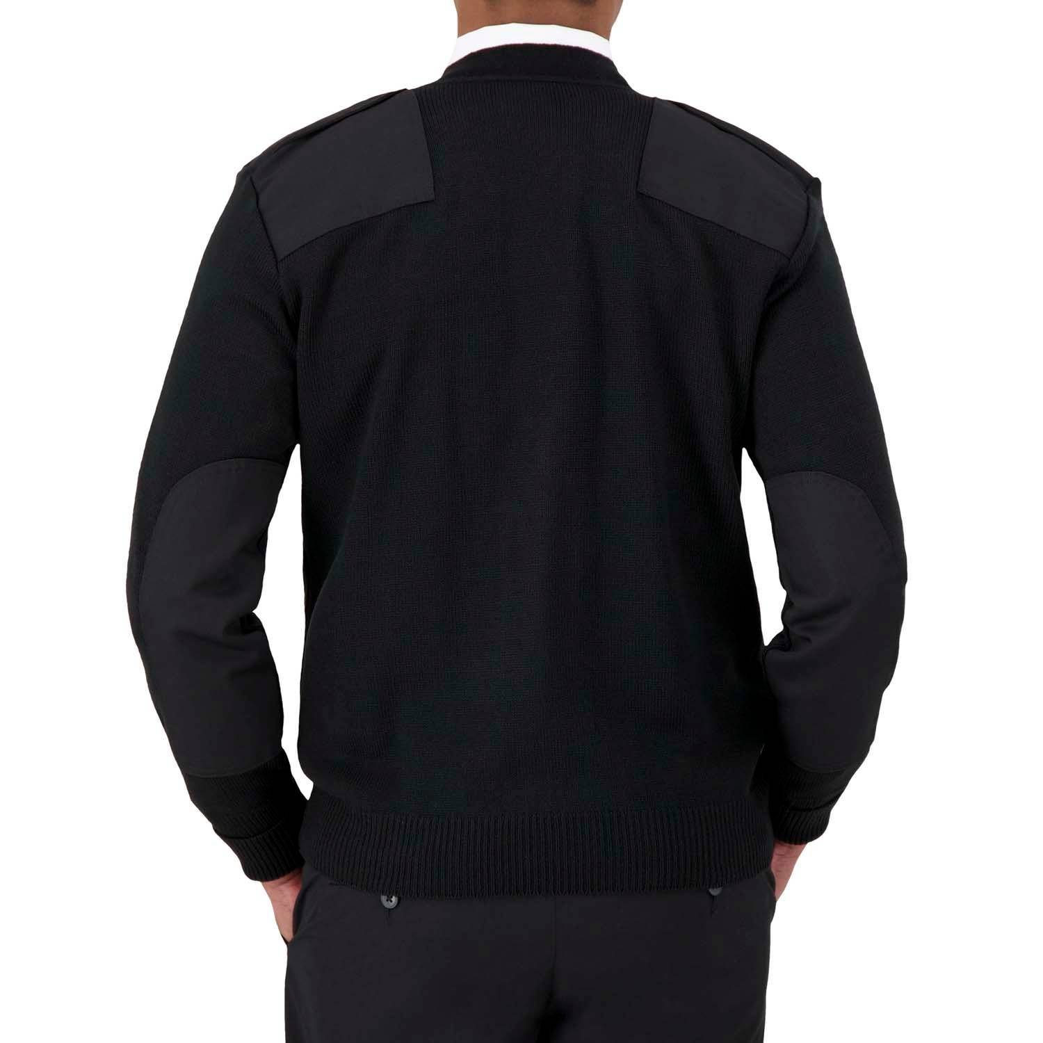 Cobmex V-Neck Zip Front "Commando" Sweater | Galls