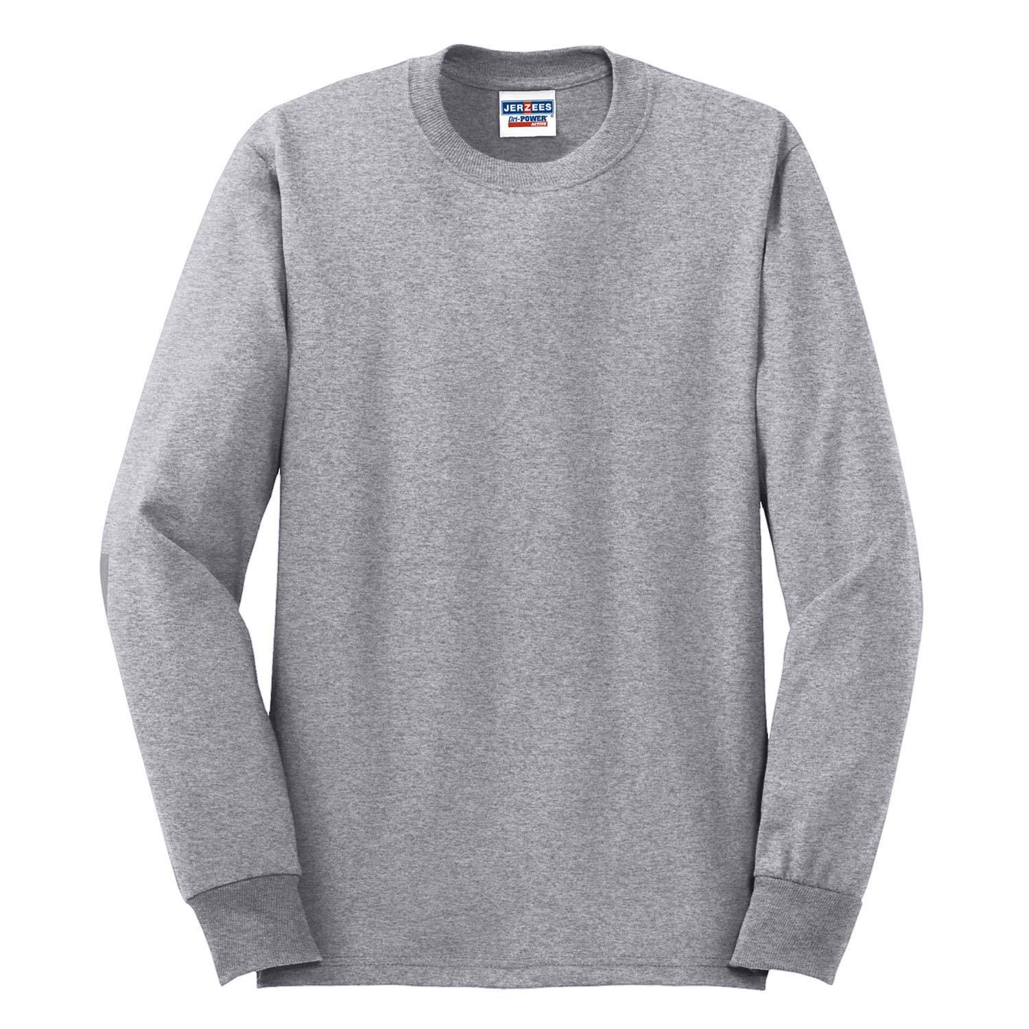 Jerzees 50/50 Cotton/Polyester Long Sleeve T-Shirt | Galls
