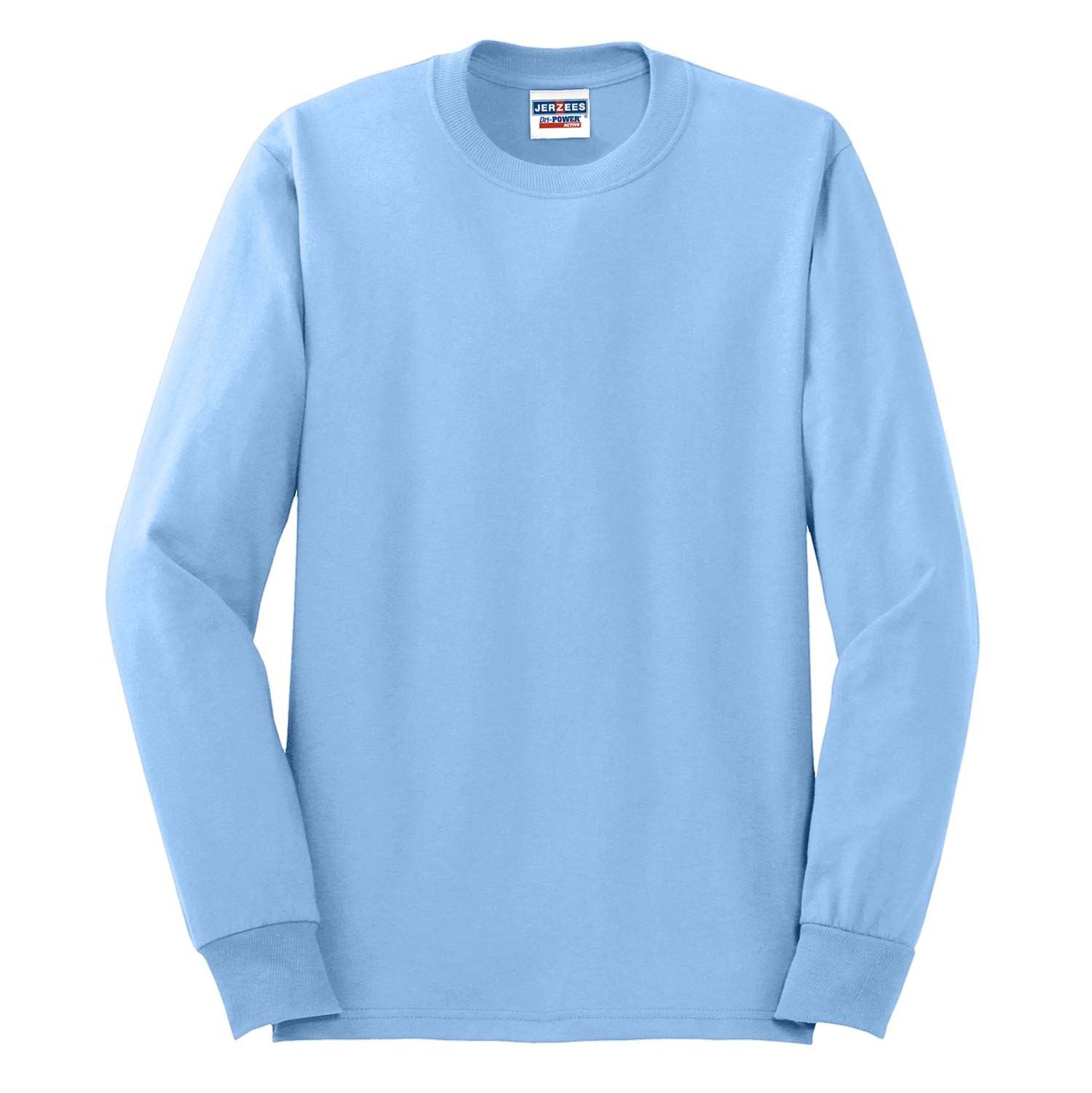 Jerzees 50/50 Cotton/Polyester Long Sleeve T-Shirt | Galls