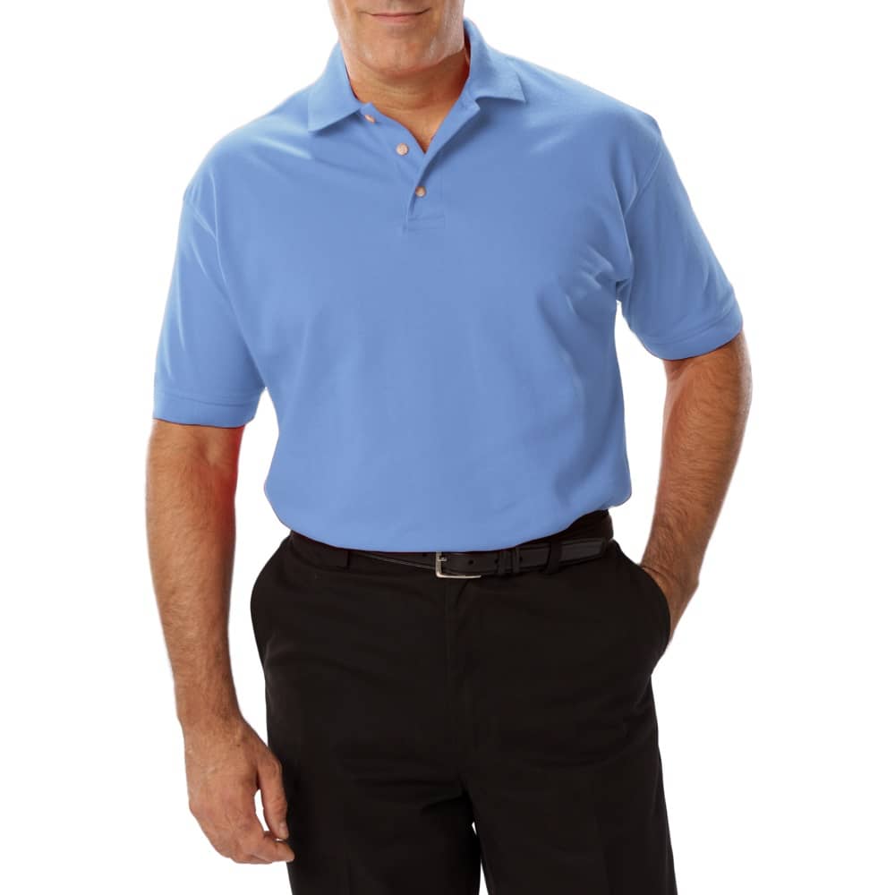 BLUE GEN MENS 60/40 CTN/PLY POLO