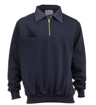 Games Sportswear 810 Firefighters Work Shirt with Denim Coll