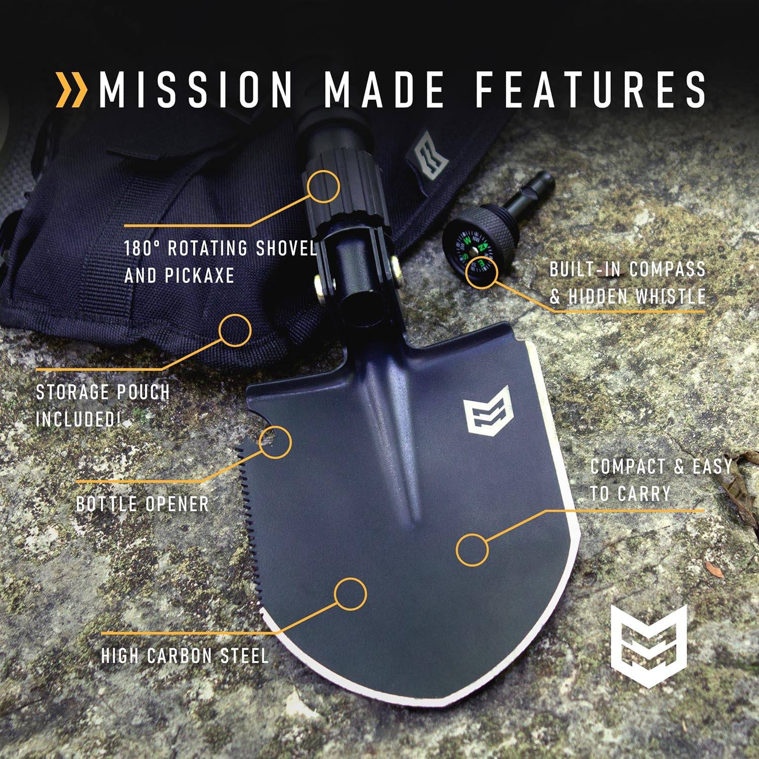 Mission Made Tactical Shovel