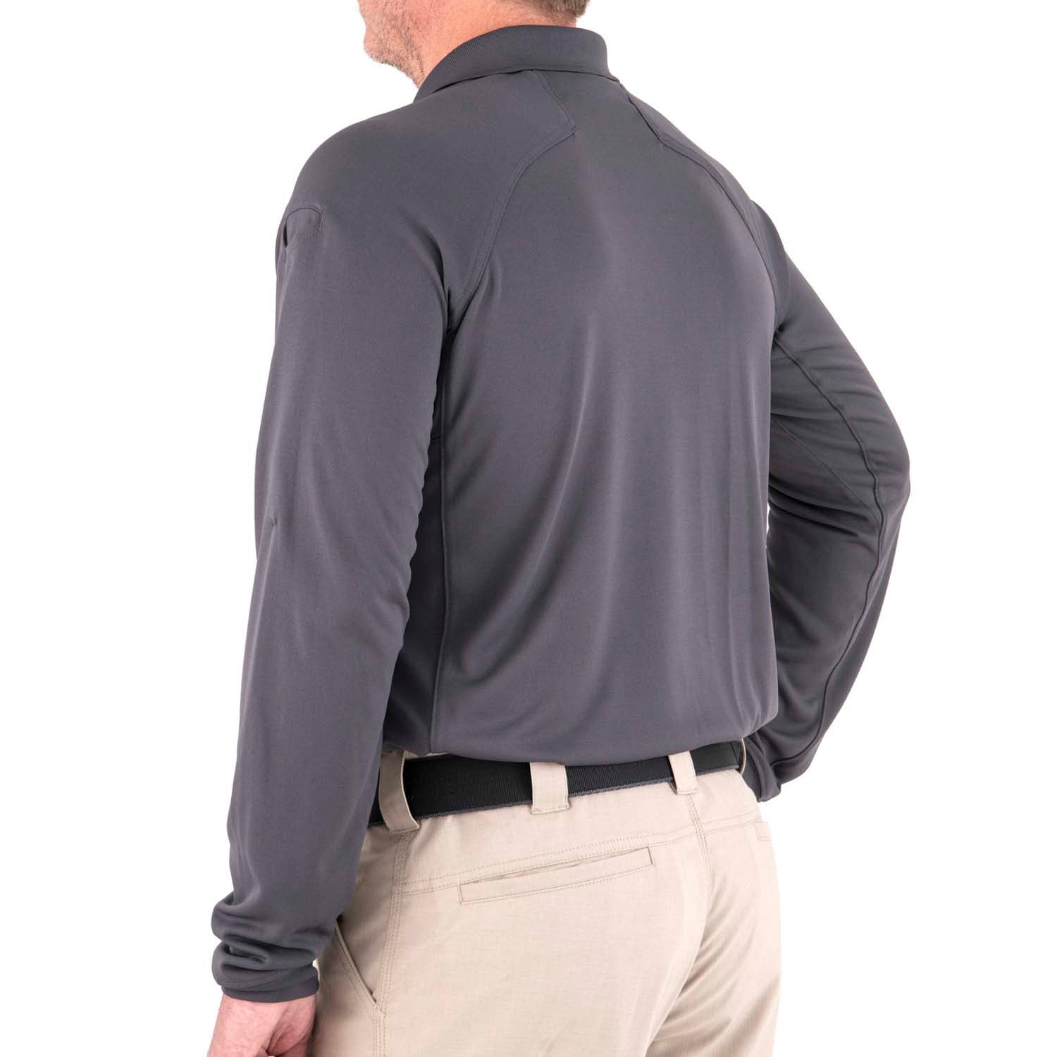 First Tactical Men's Long Sleeve Performance Polo