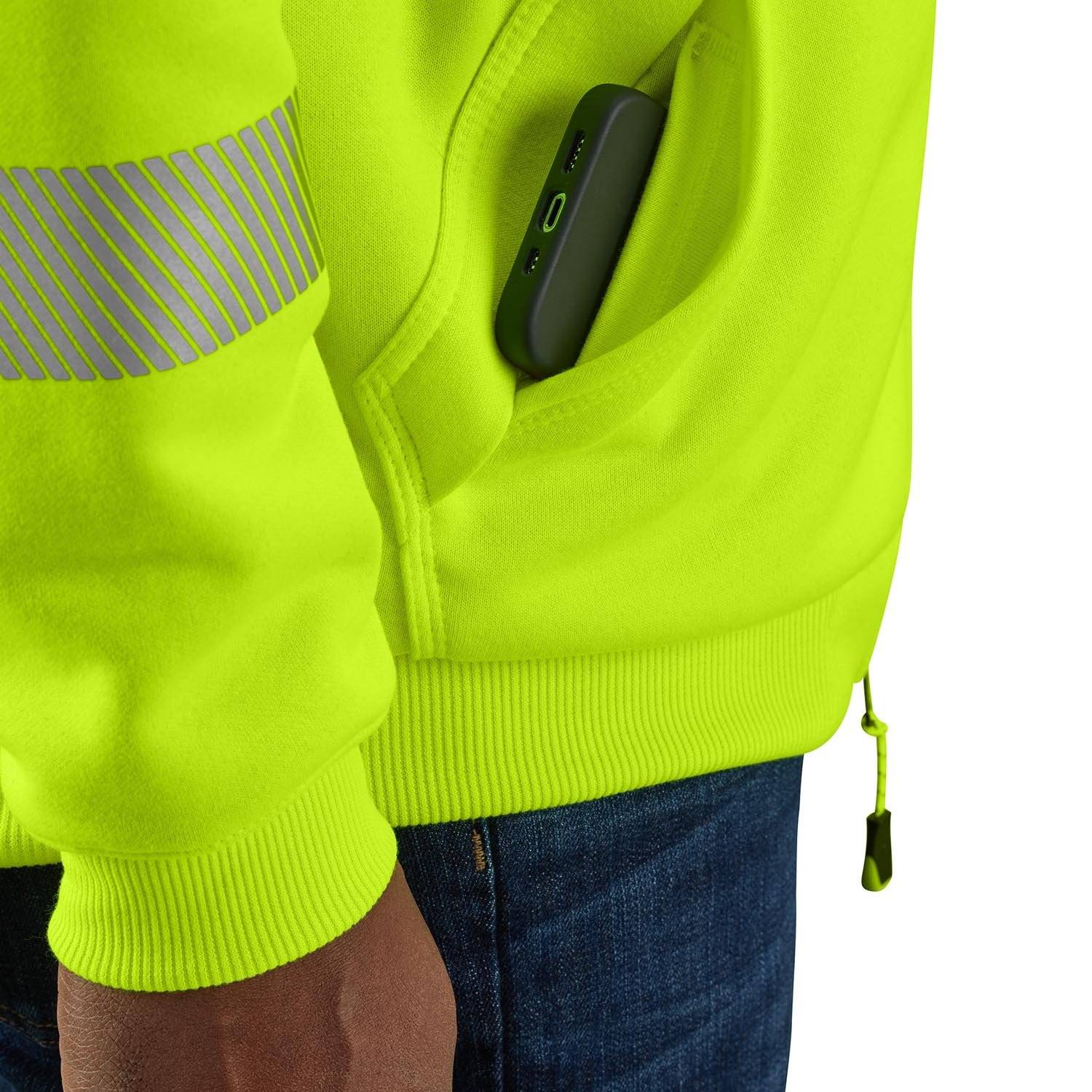 Carhartt High-Visibility Thermal-Lined Full-Zip Sweatshirts