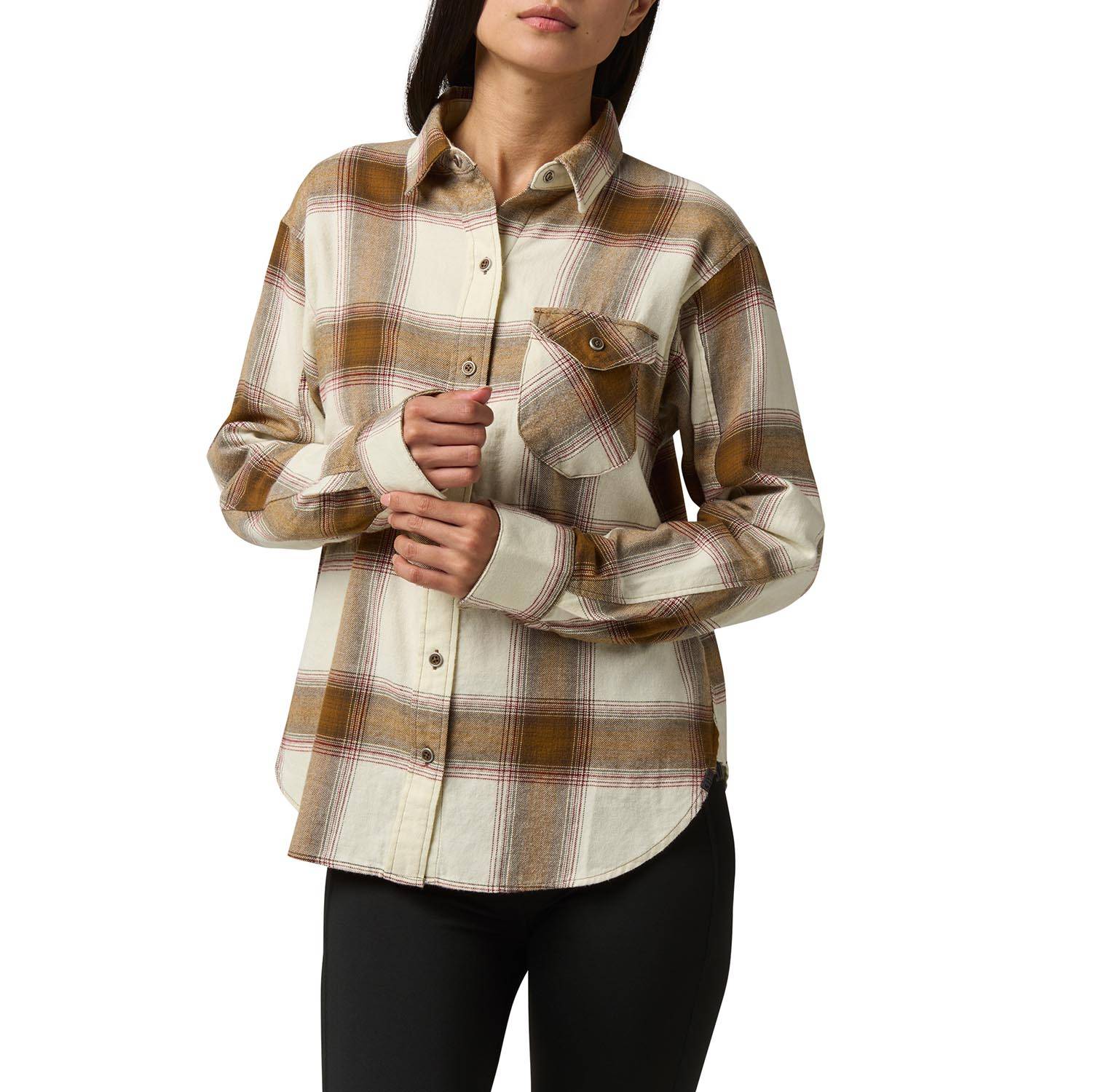 5.11 Tactical Brianna Plaid Flannel Long Sleeve Shirt