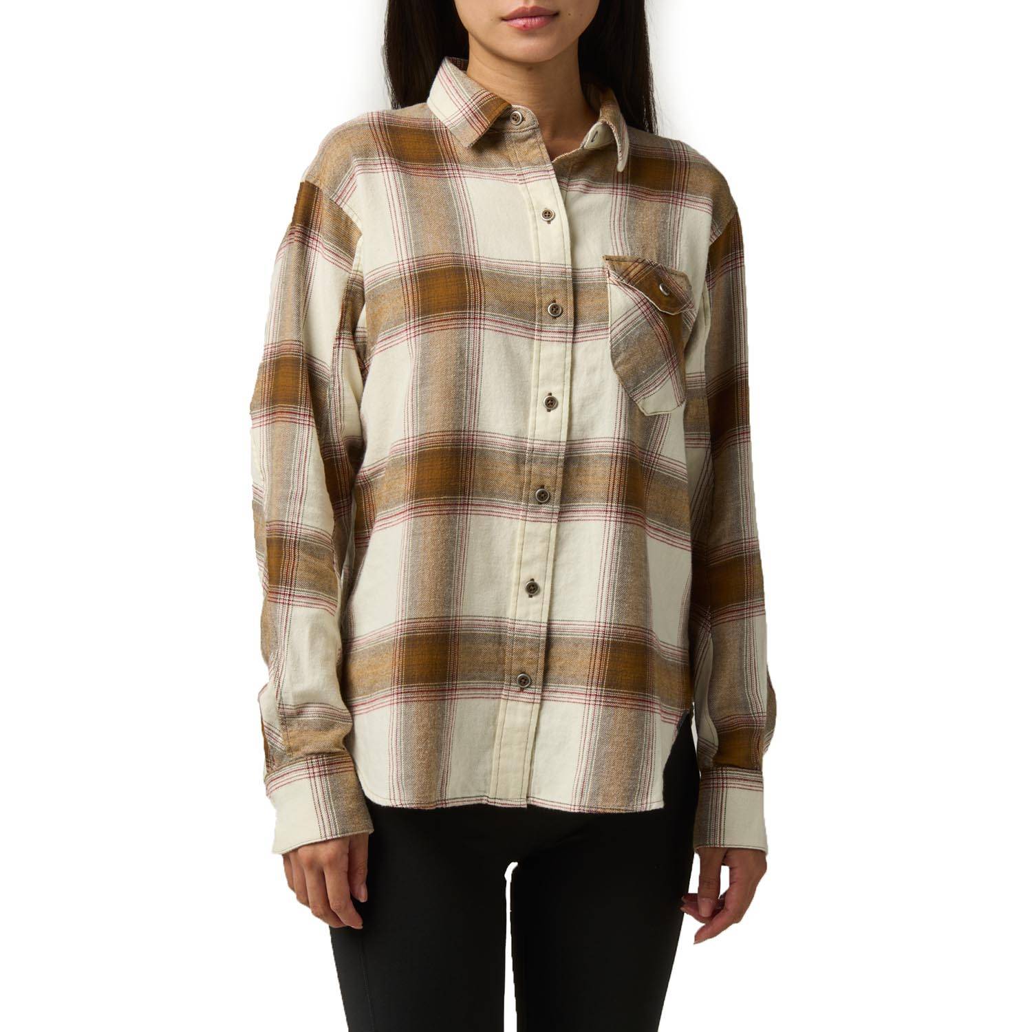 5.11 Tactical Brianna Plaid Flannel Long Sleeve Shirt