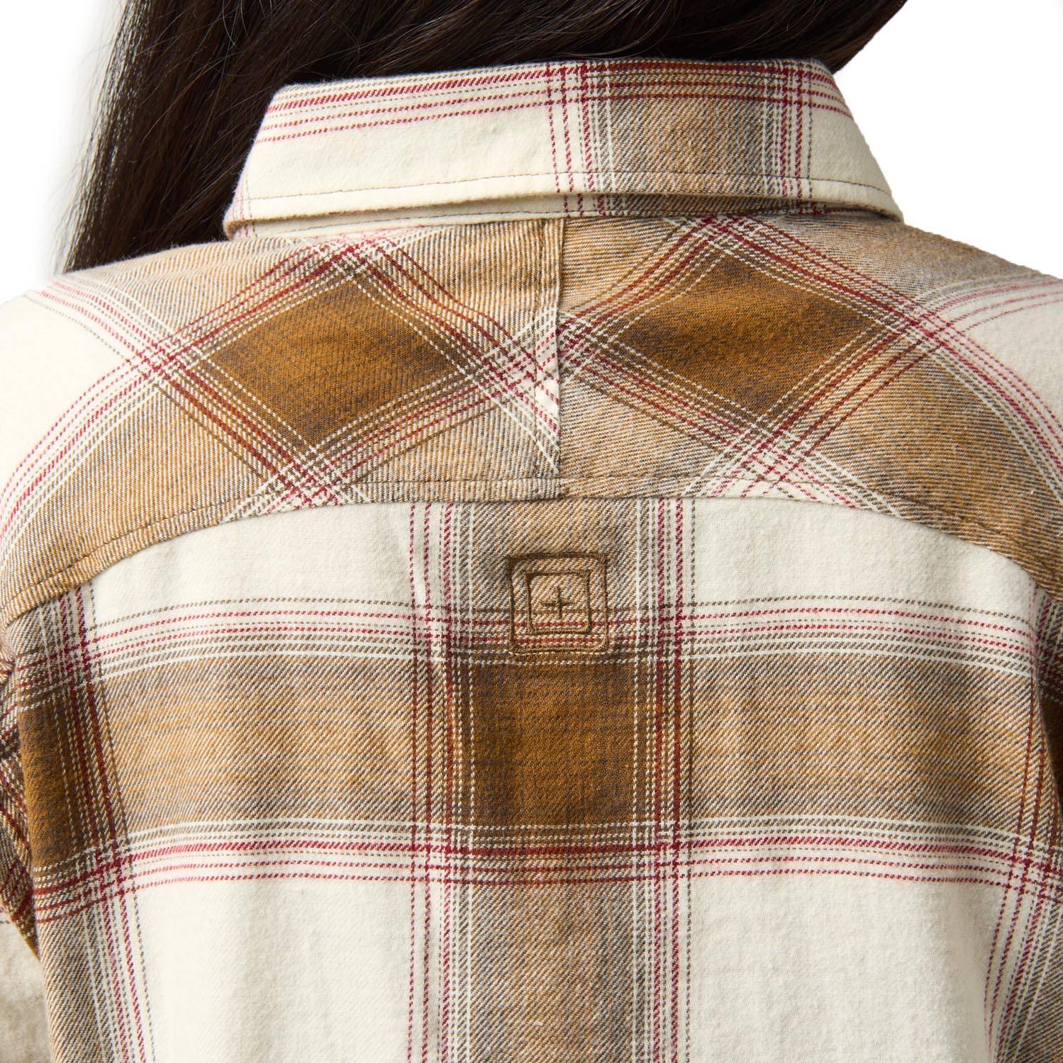 5.11 Tactical Brianna Plaid Flannel Long Sleeve Shirt