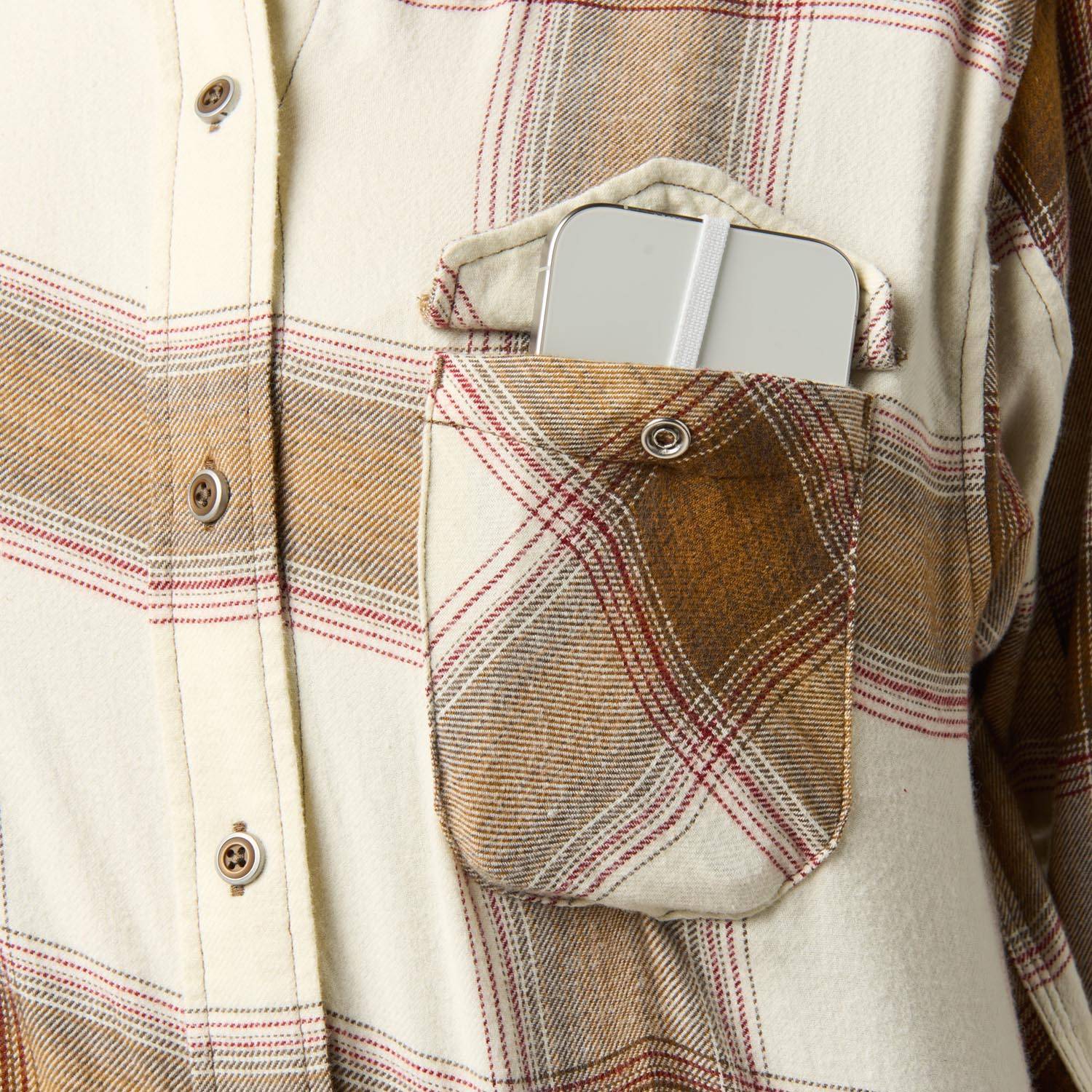 5.11 Tactical Brianna Plaid Flannel Long Sleeve Shirt