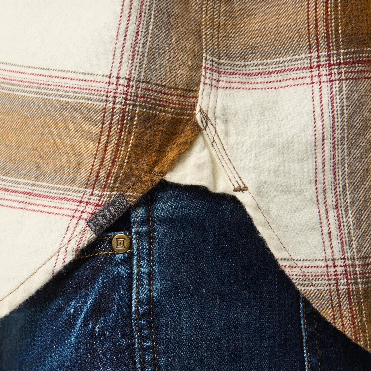 5.11 Tactical Brianna Plaid Flannel Long Sleeve Shirt