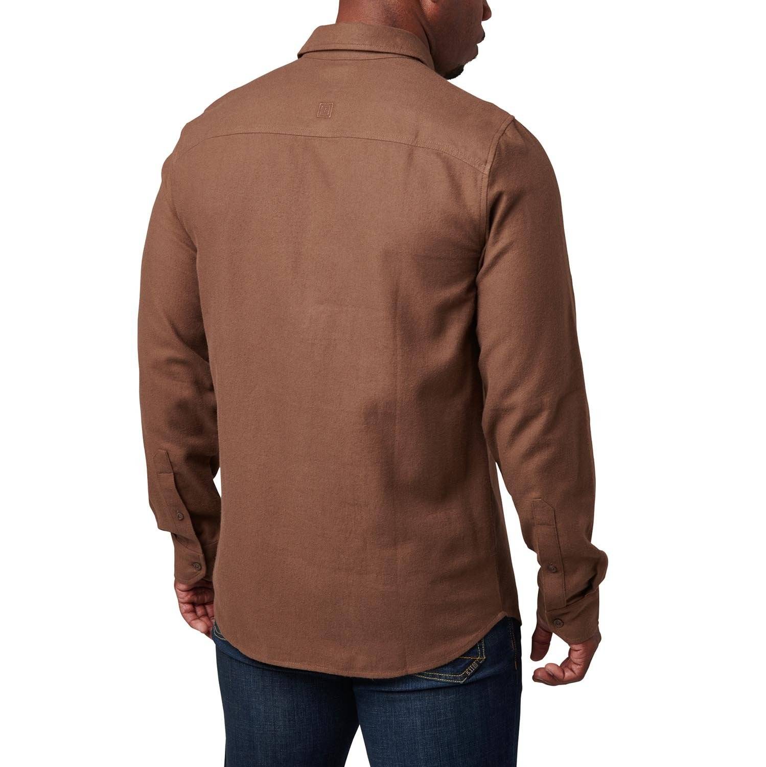 5.11 Tactical Silverwood Solid Long Sleeve Flannel Shirt