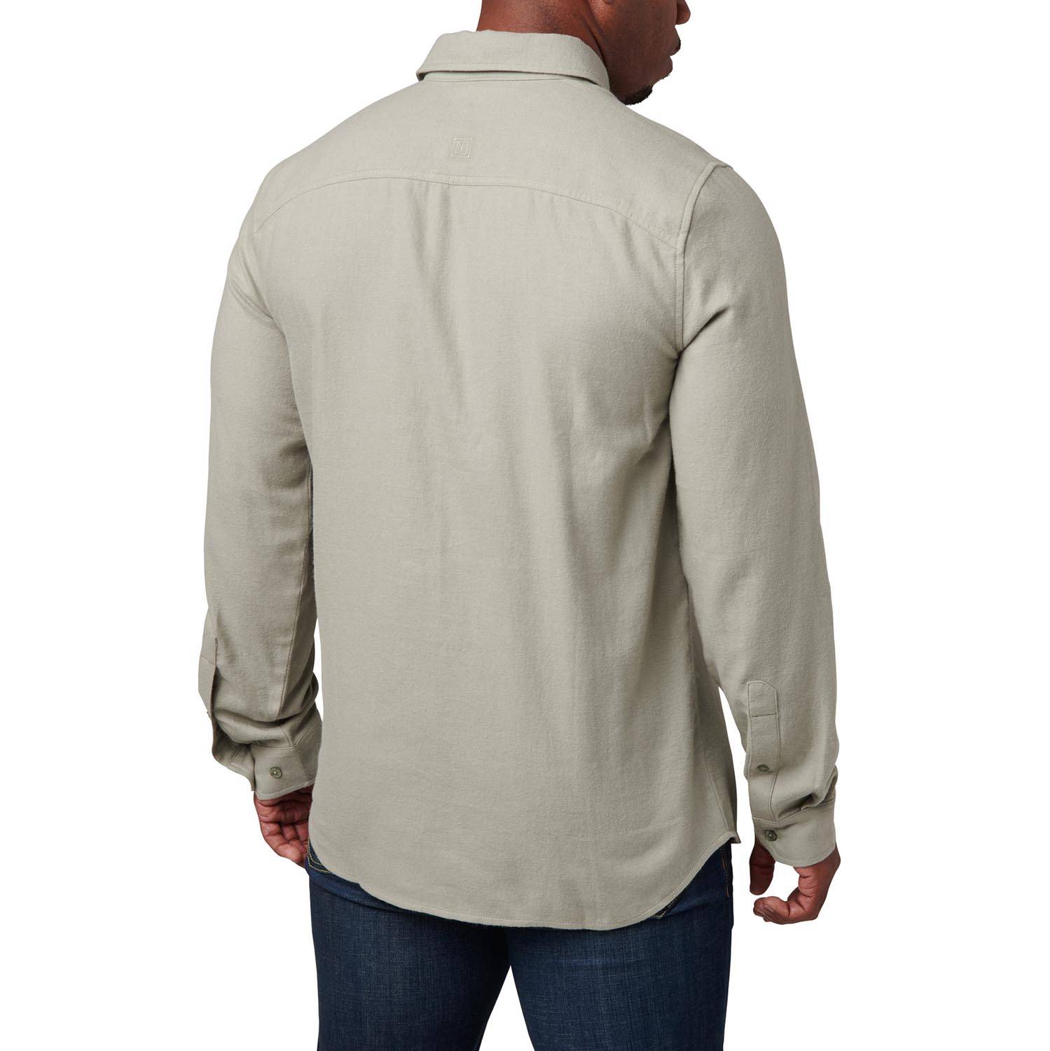 5.11 Tactical Silverwood Solid Long Sleeve Flannel Shirt