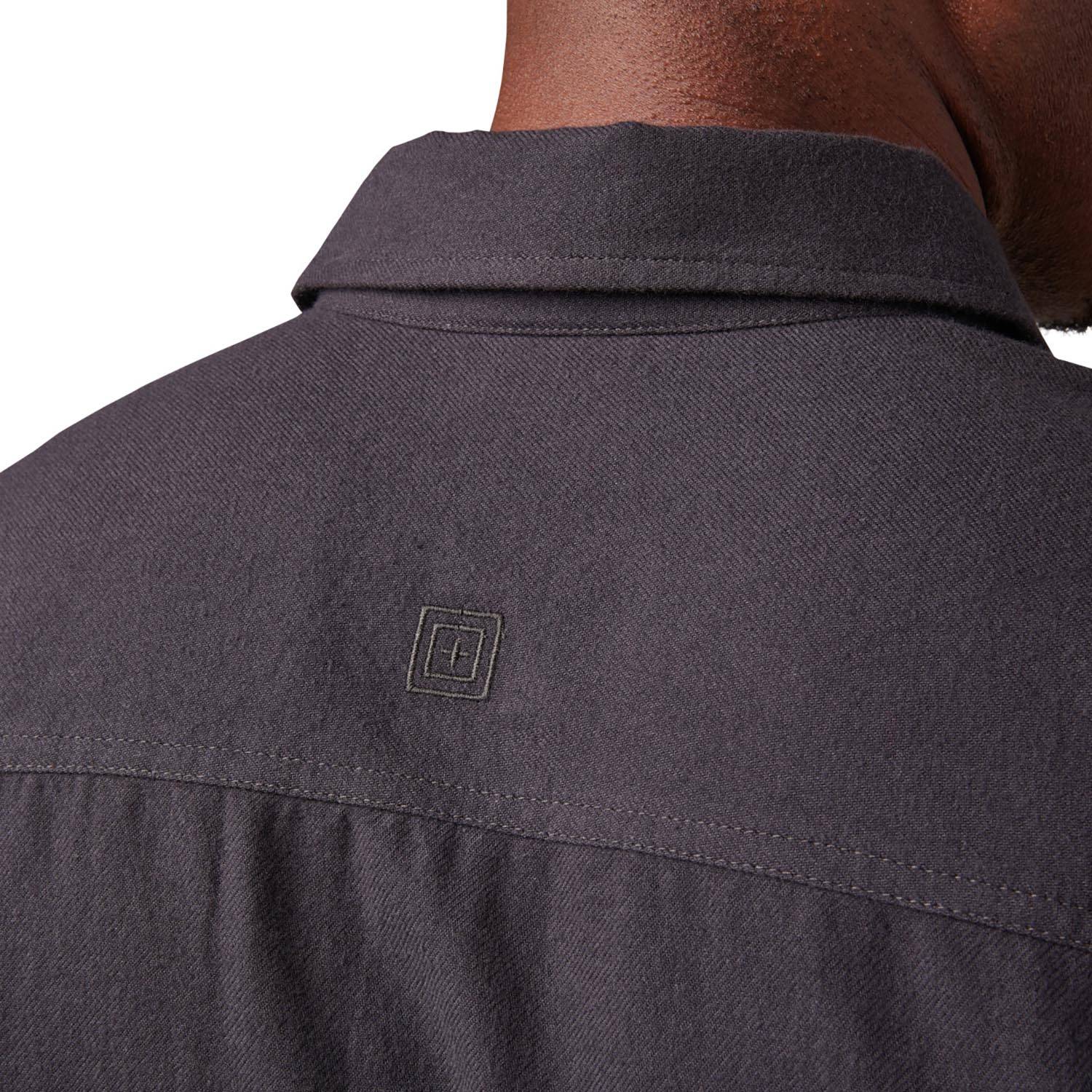 5.11 Tactical Silverwood Solid Long Sleeve Flannel Shirt