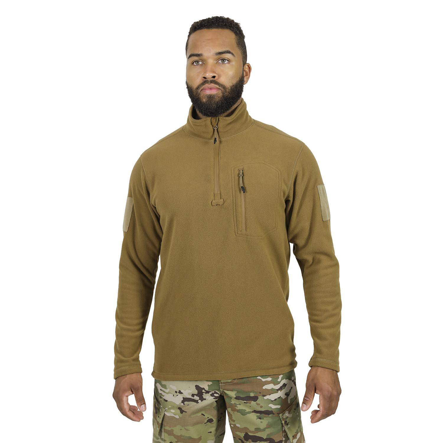 Mission Made Men's Quarter Zip Fleece Pullover