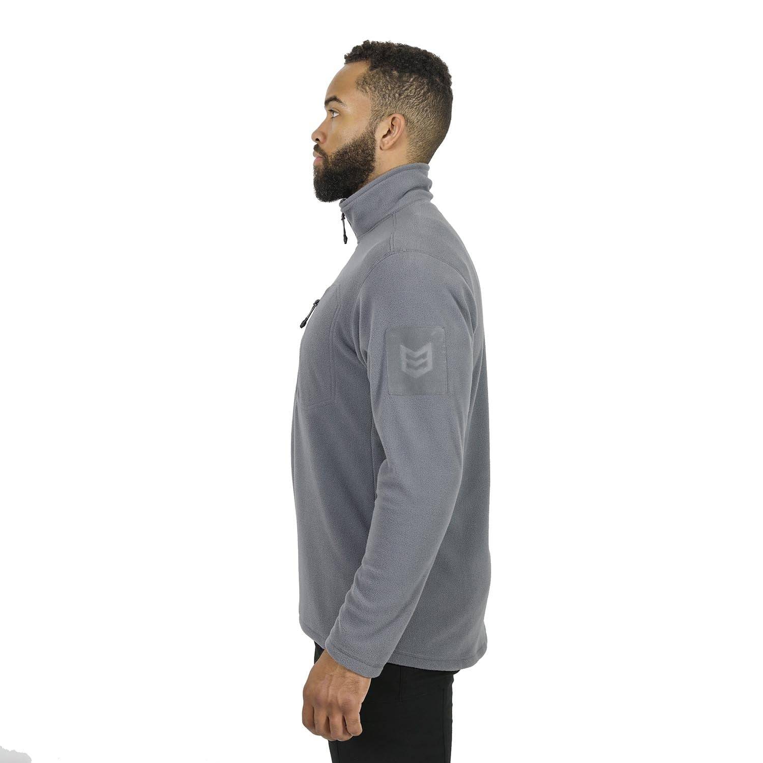 Mission Made Men's Quarter Zip Fleece Pullover