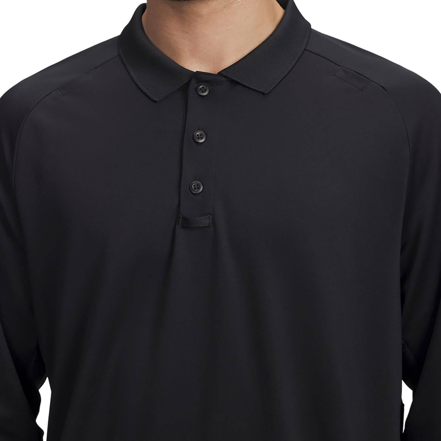 UA Men's Tactical Performance Long Sleeve Polo | Galls