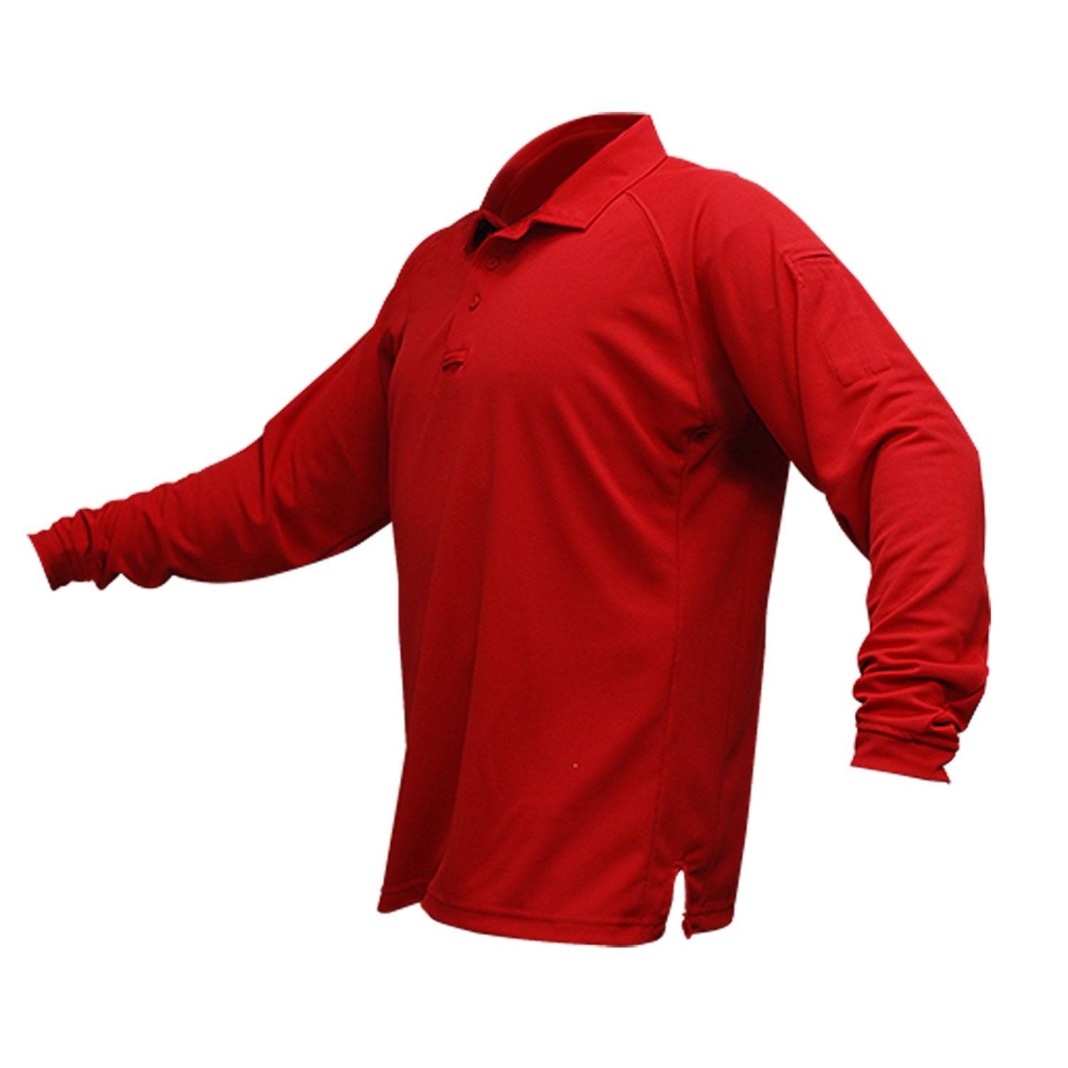 Vertx Long Sleeve Action Polo with Coldblack