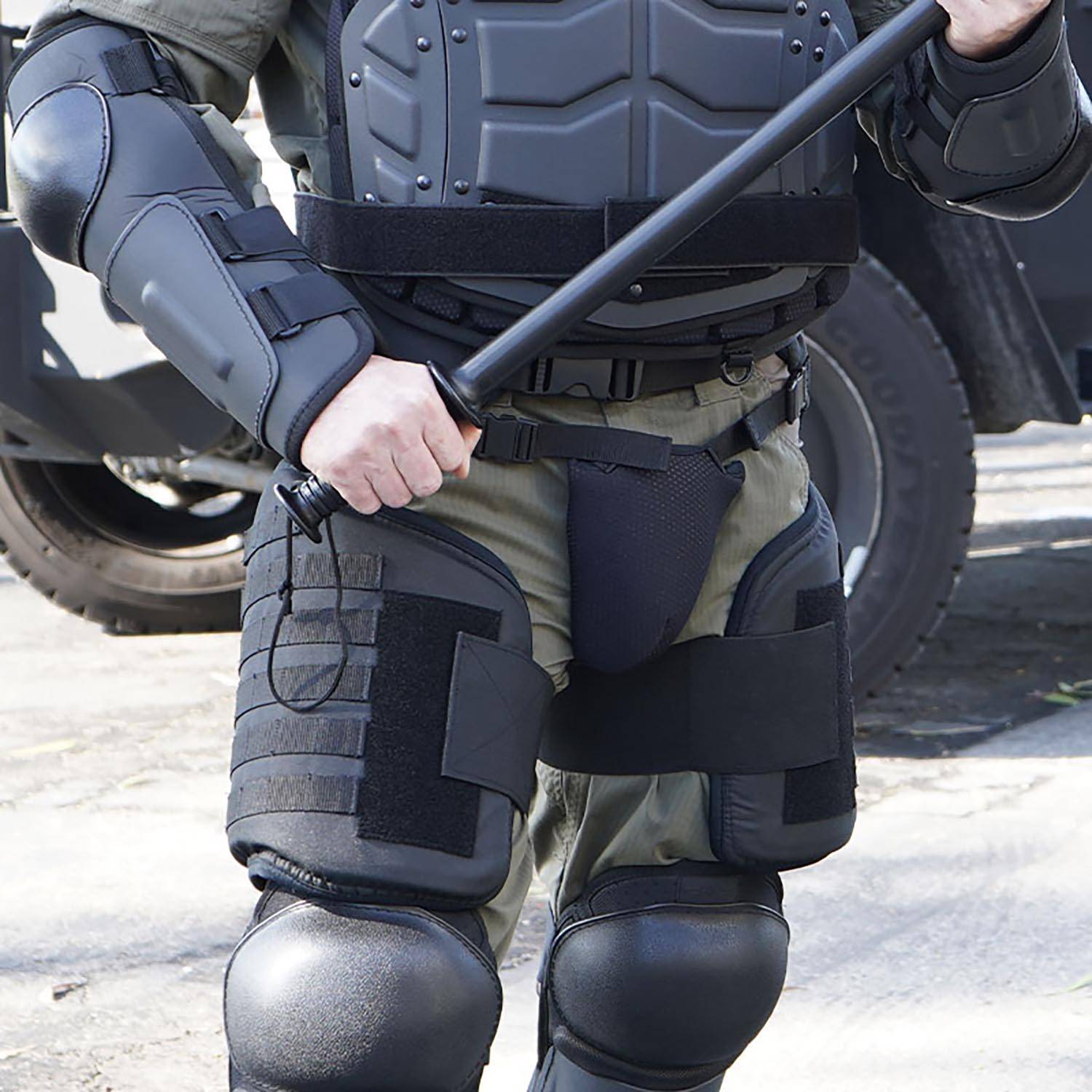 Damascus Imperial Thigh/Groin Protector with Molle System