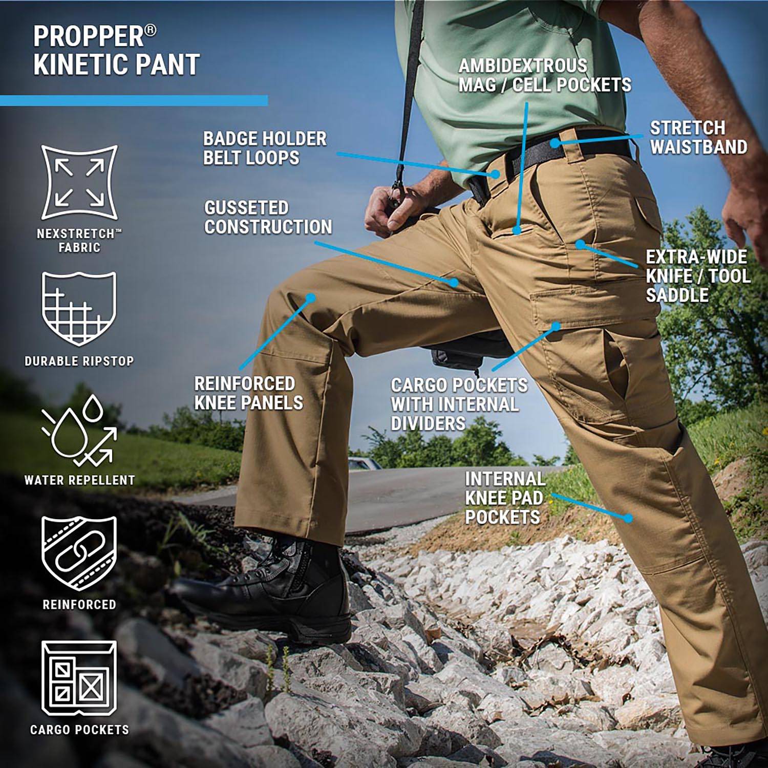 Propper Men's Kinetic Tactical Pants | Galls
