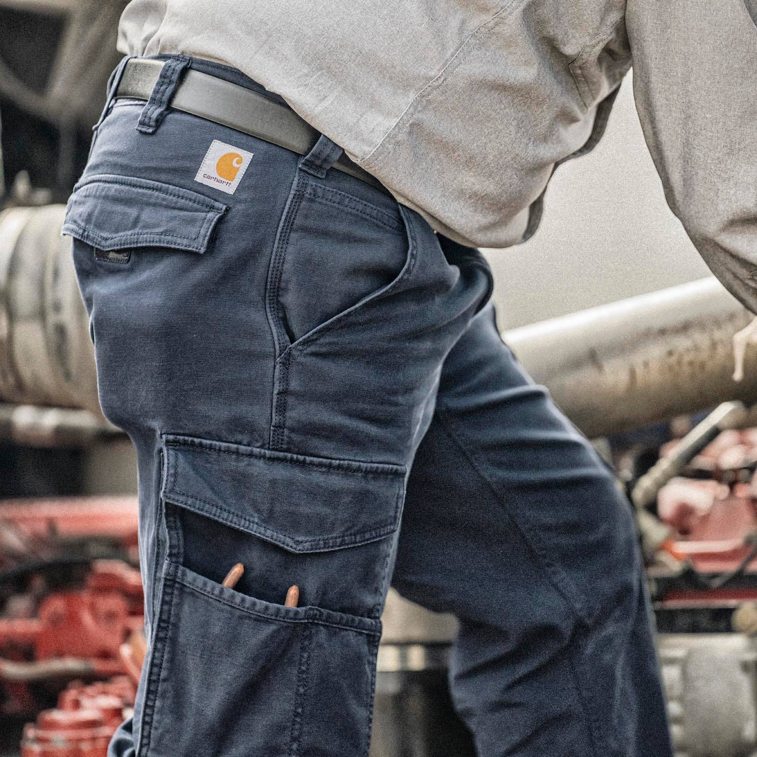 Carhartt Rugged Flex Relaxed Fit Canvas Cargo Work Pants