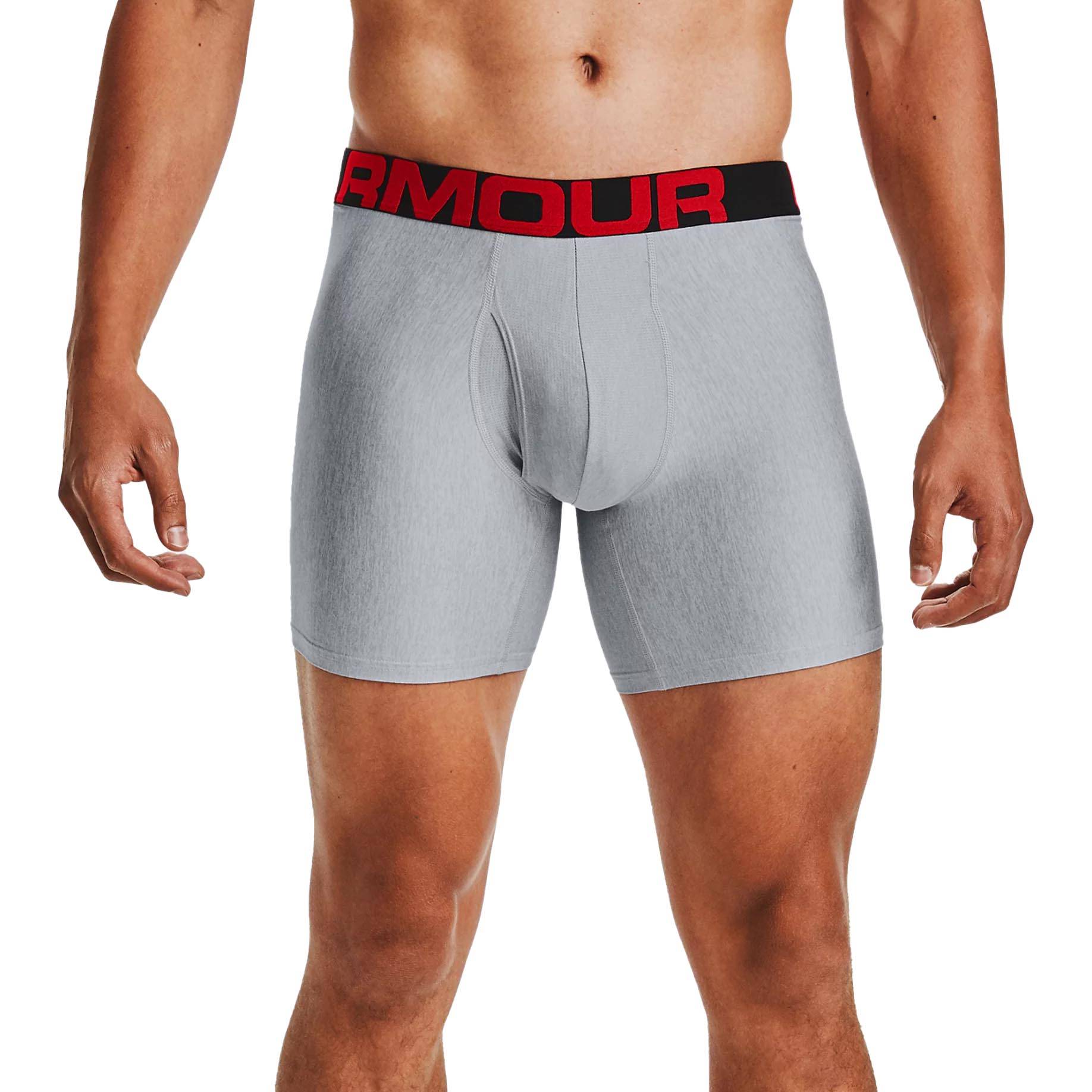 Under Armour Men's Tech 6" Boxerjock, 2 Pack | Galls