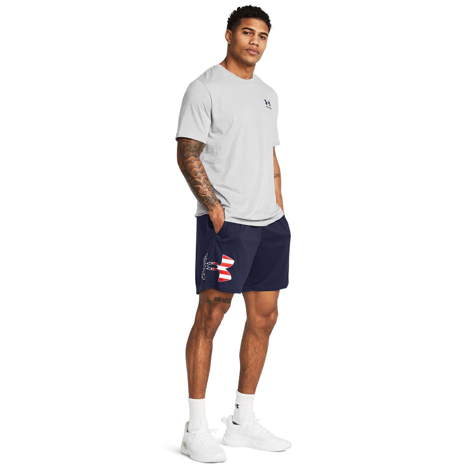 Under Armour Men's Freedom Tech Big Flag Logo Shorts | Galls