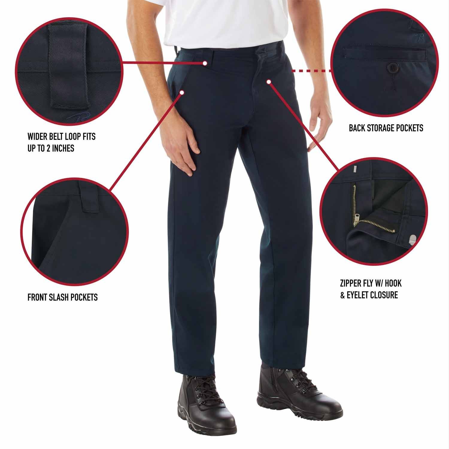 Rothco Active Flex Four Pocket Work Pants | Galls