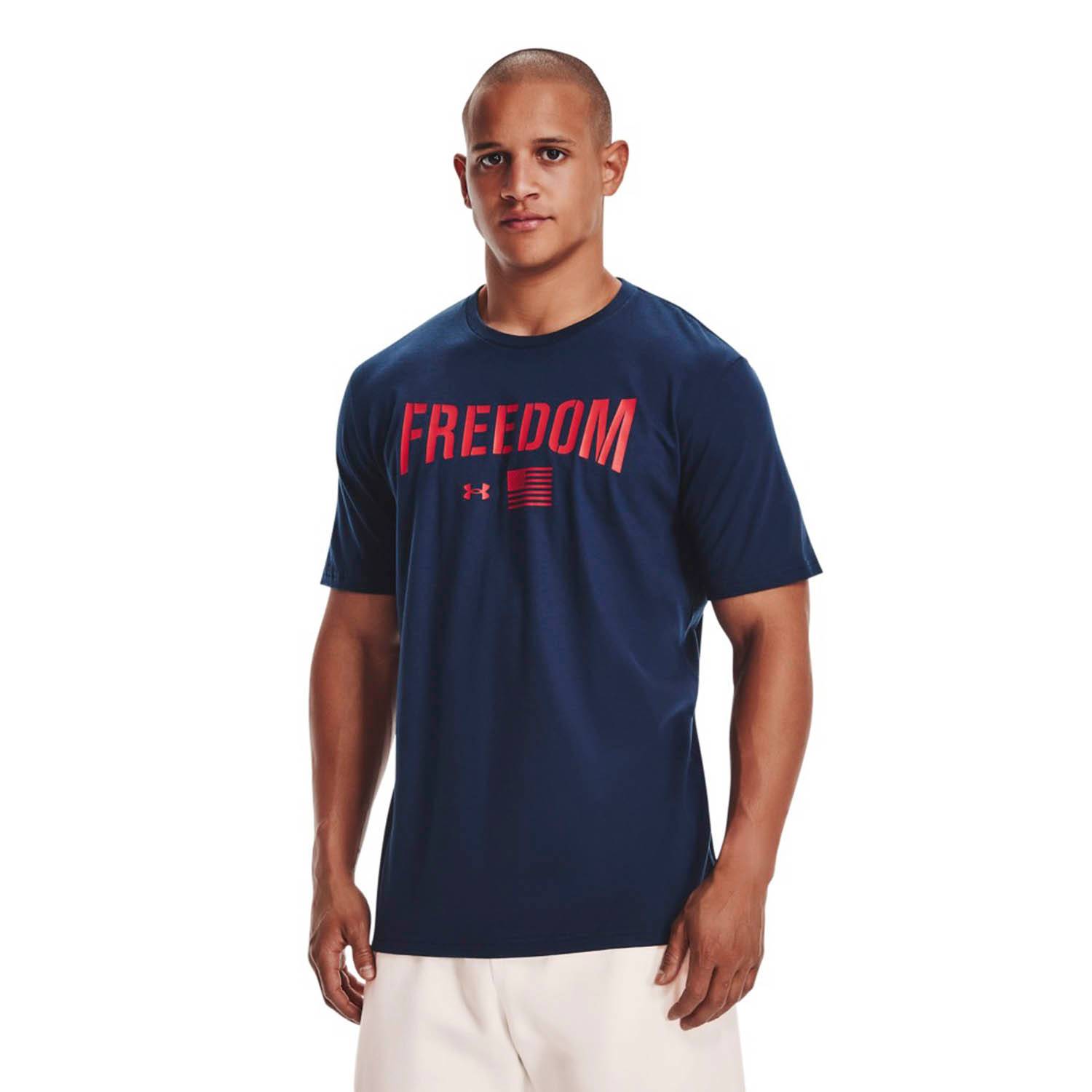 Under Armour Freedom Lockup Flag Graphic Tee